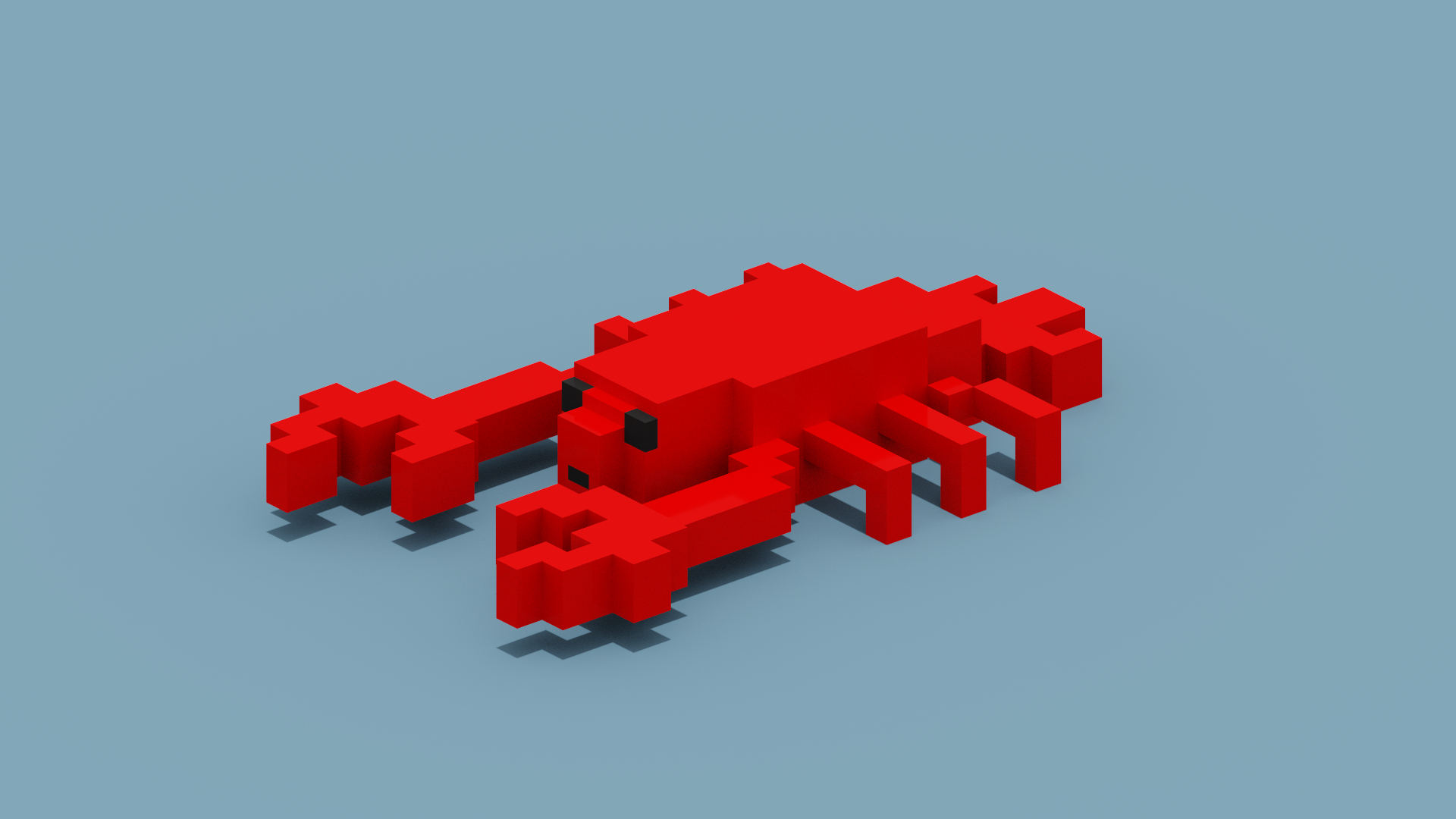 Voxel Lobster 3D - TurboSquid 1970167