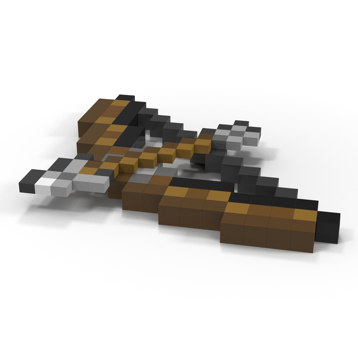 3ds minecraft bow arrow