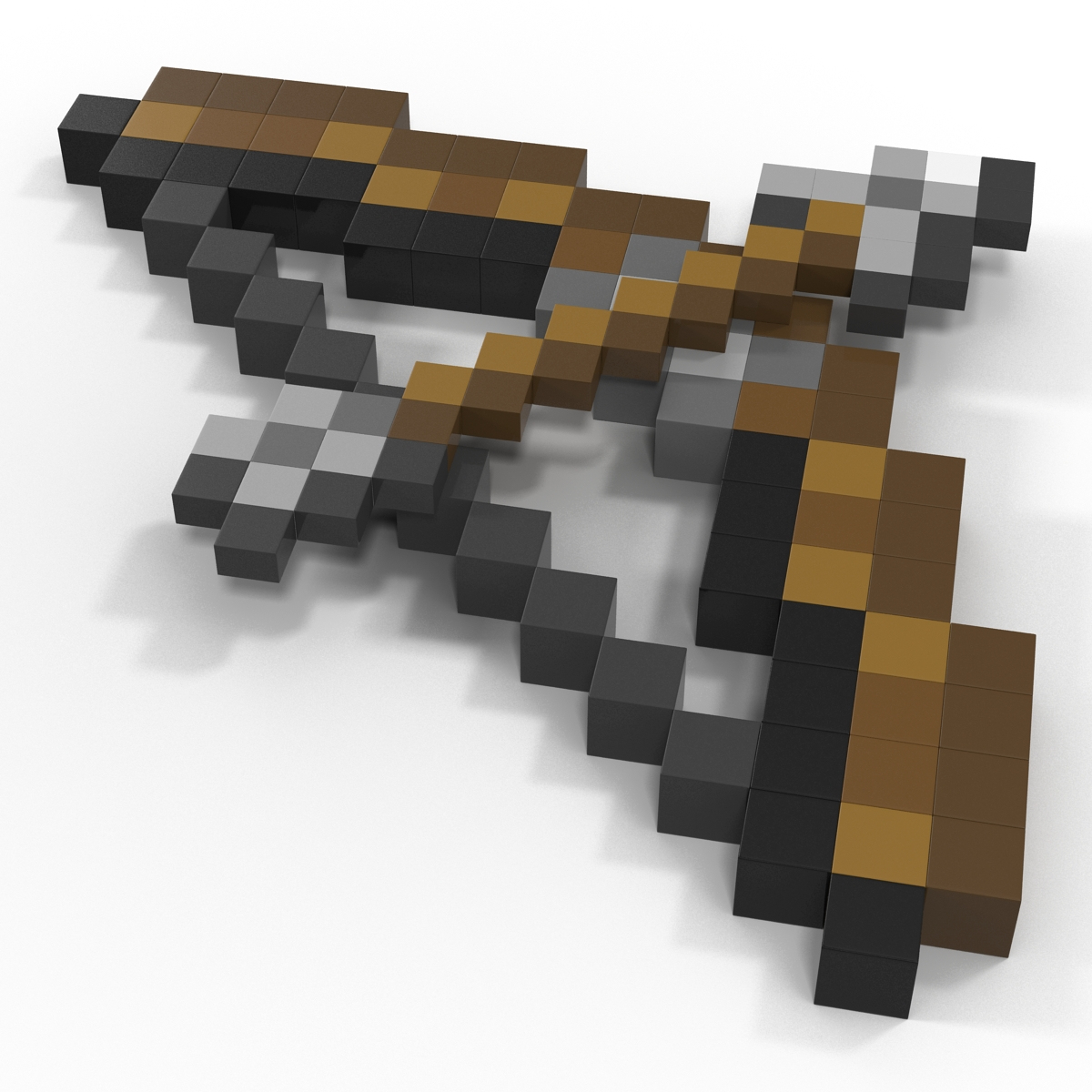 3ds minecraft bow arrow