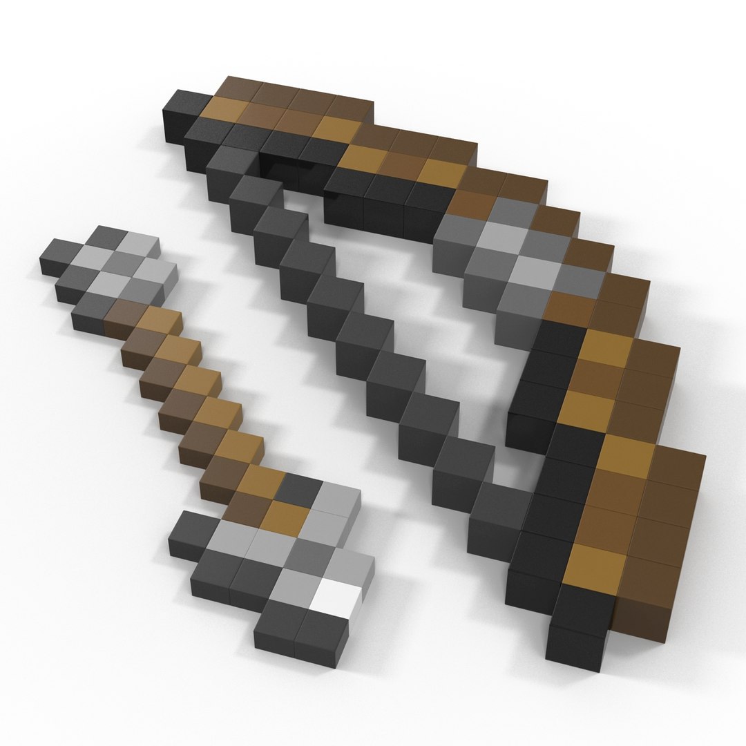 3ds Minecraft Bow Arrow