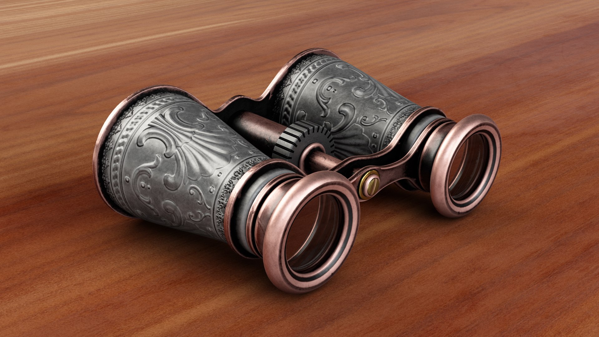 Antique Binoculars 3D Model - TurboSquid 1562995