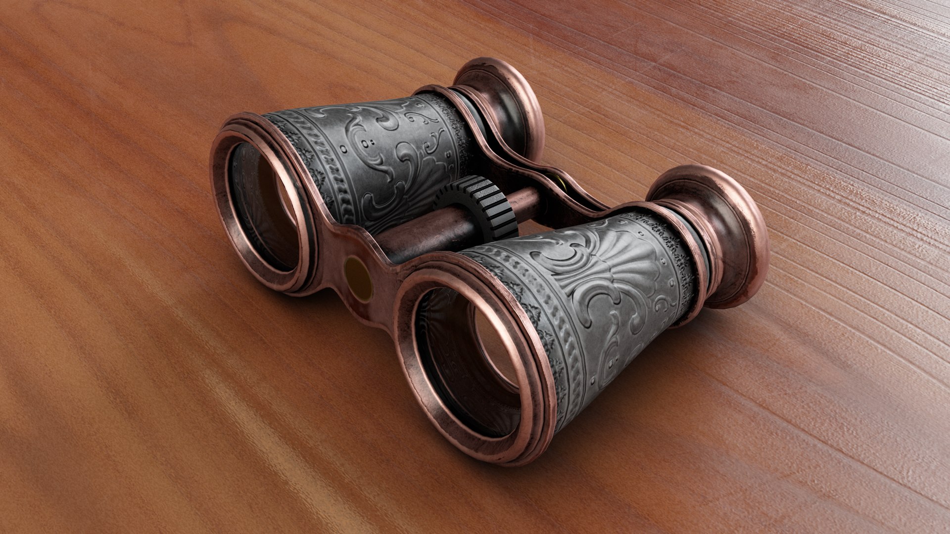Antique Binoculars 3D Model - TurboSquid 1562995
