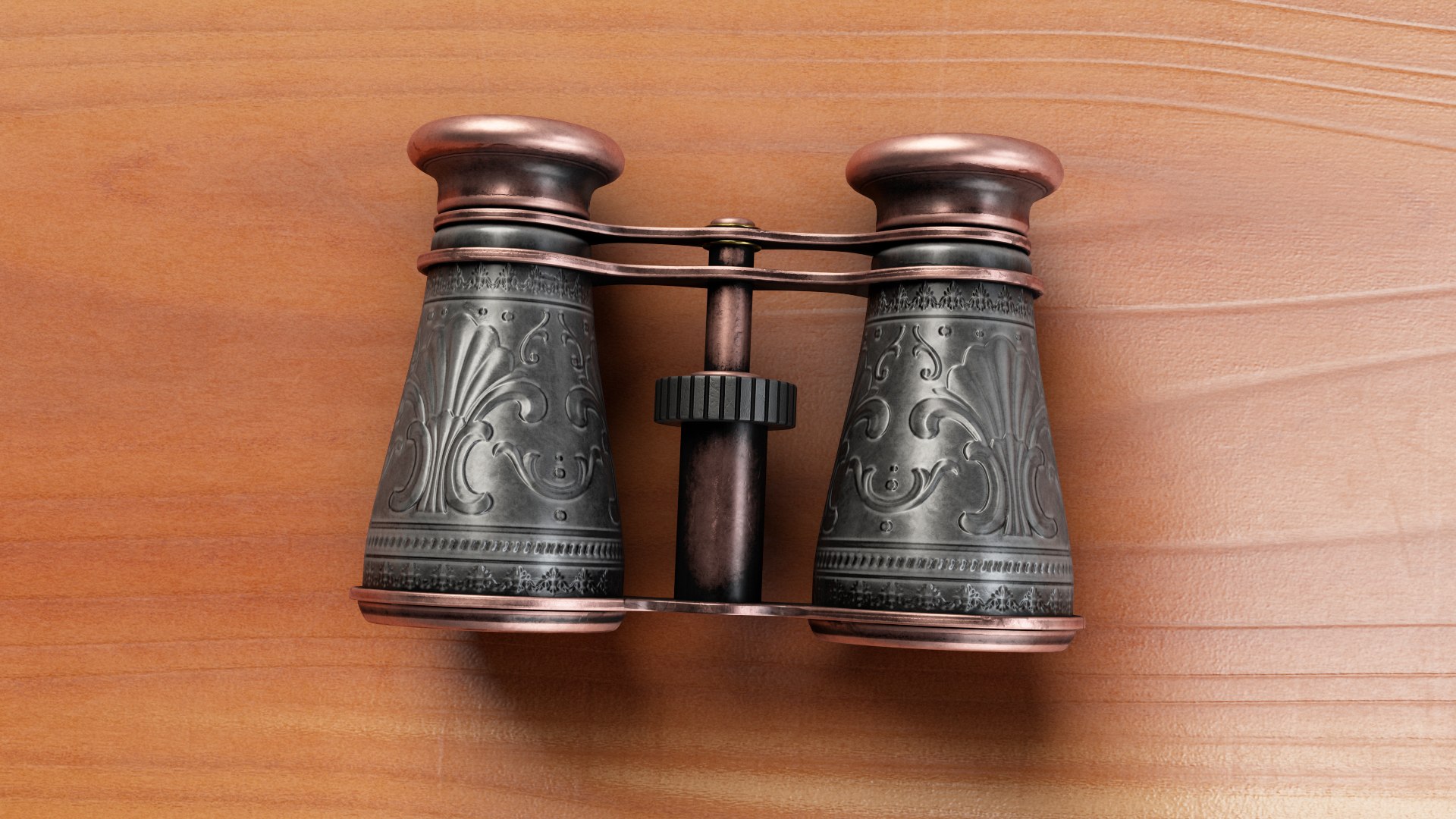 Antique Binoculars 3D Model - TurboSquid 1562995
