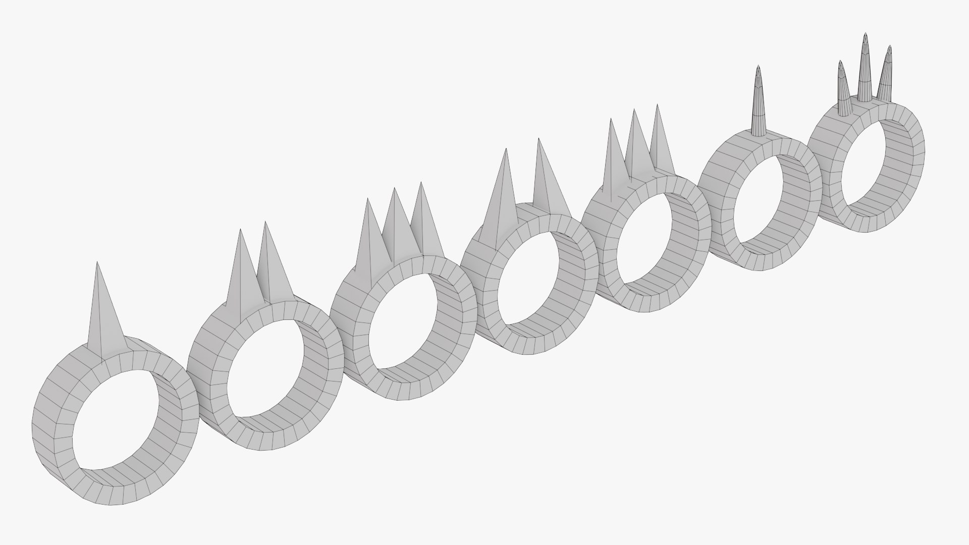3D Japanese Brass Knuckles Pack - TurboSquid 2253356