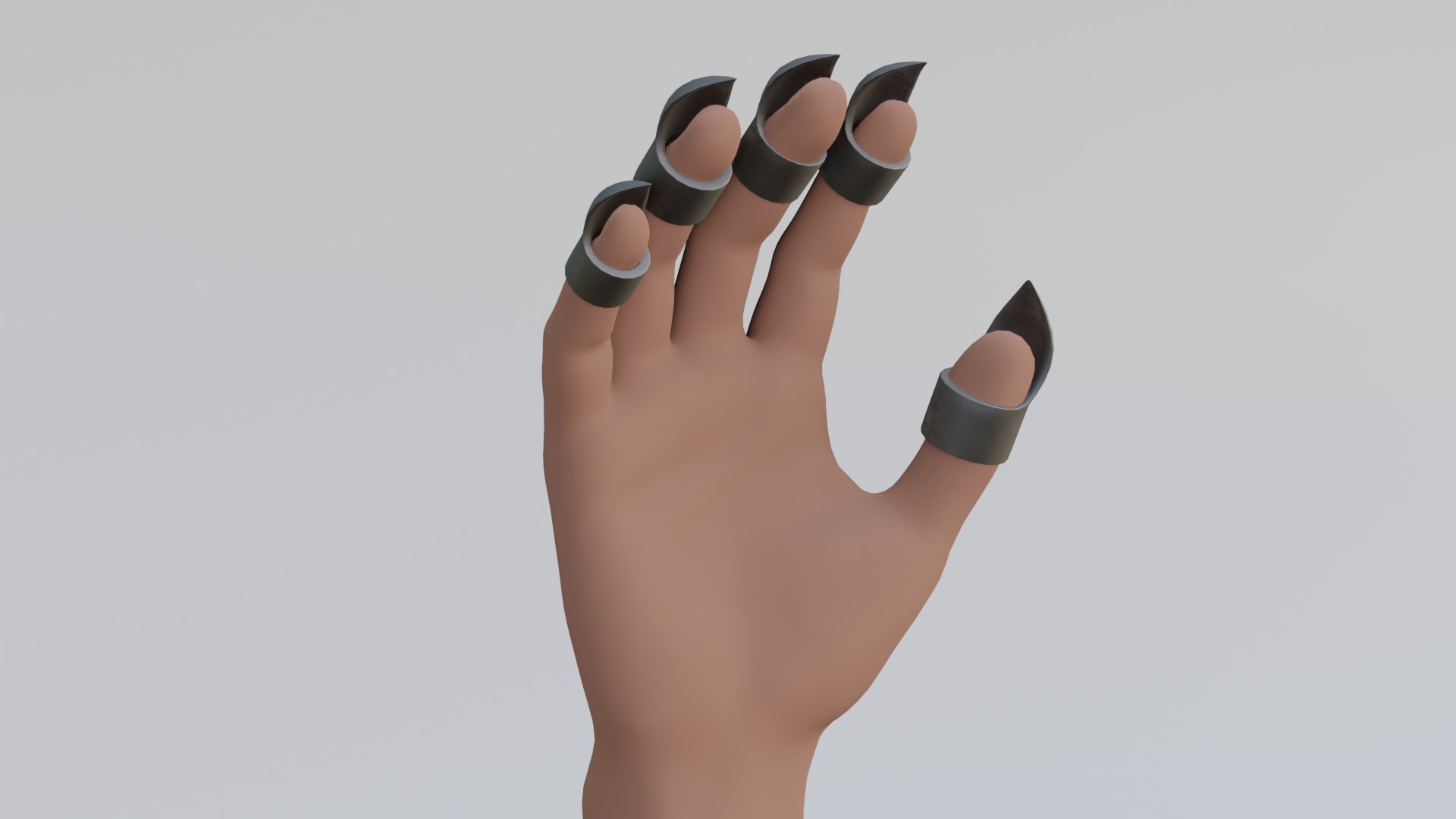 3D Japanese Brass Knuckles Pack - TurboSquid 2253356