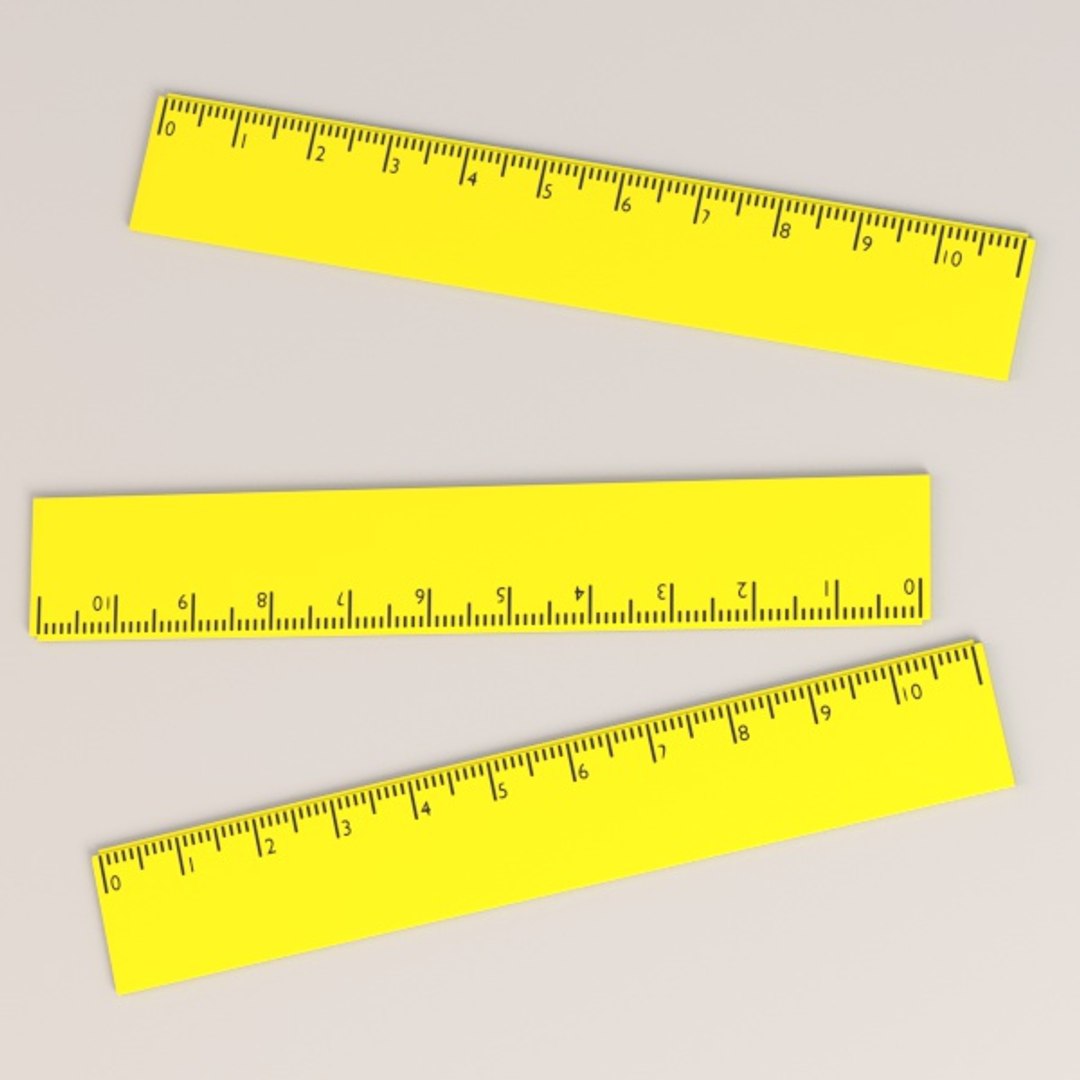 3d Rulers