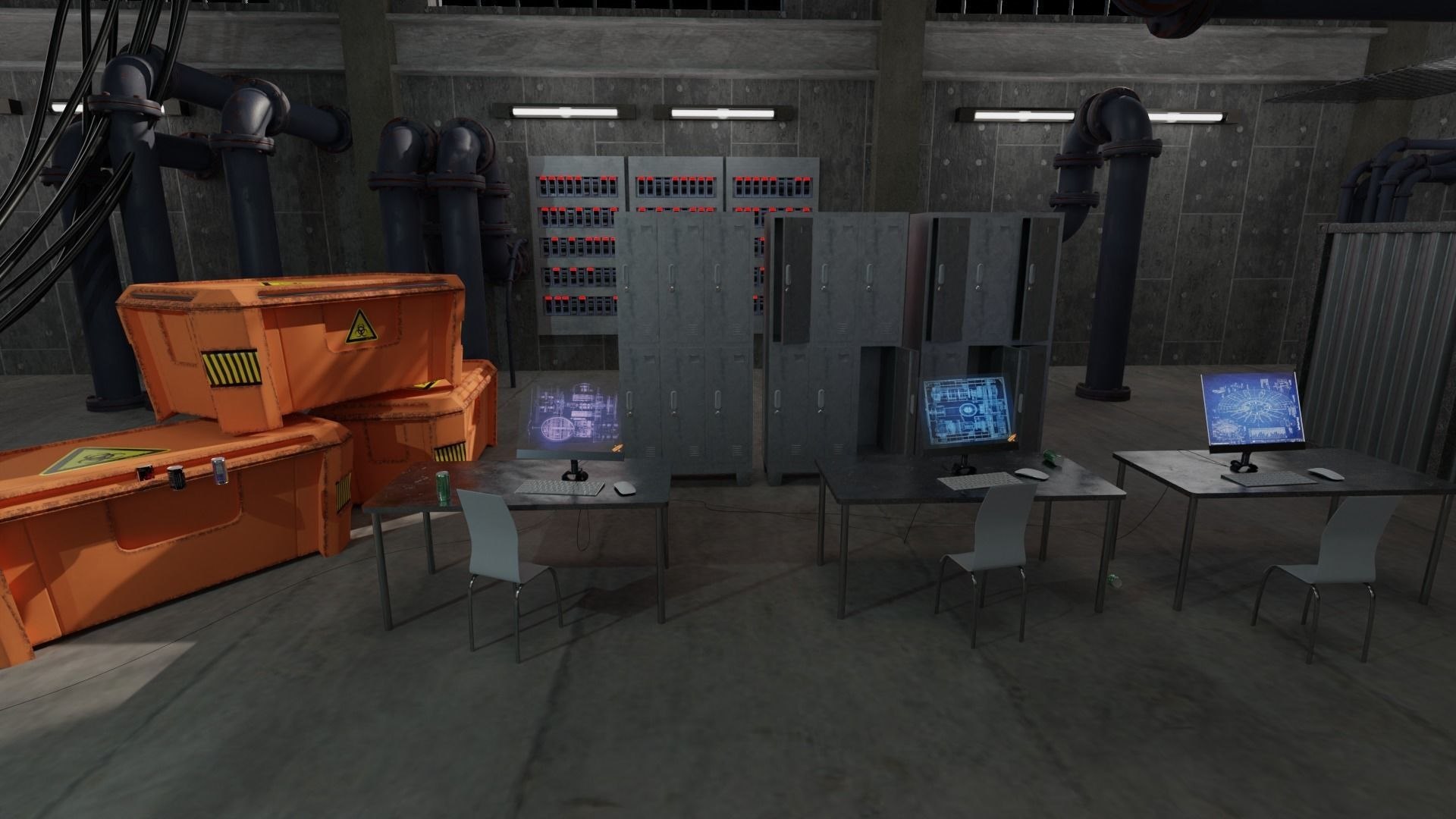 Factory Lab 3D Model - TurboSquid 2410692