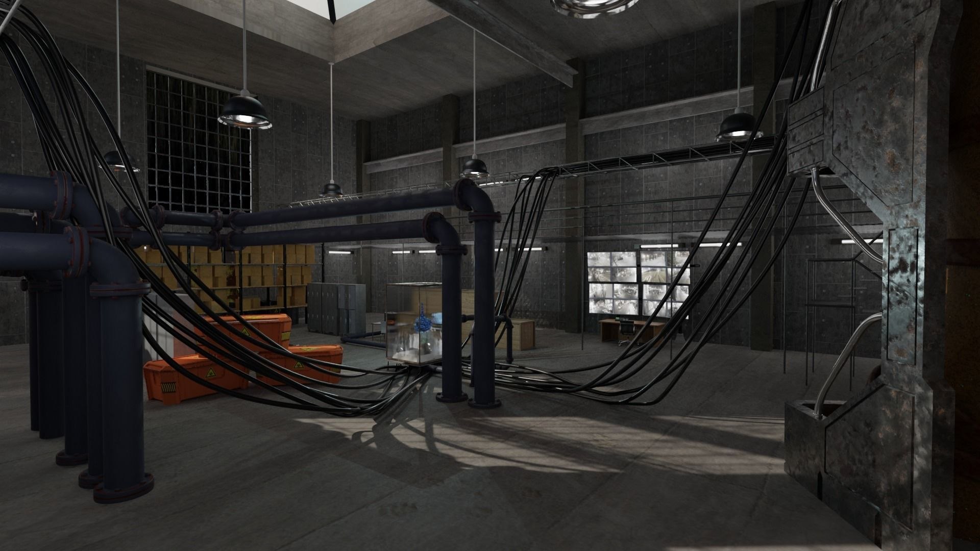 Factory Lab 3D Model - TurboSquid 2410692