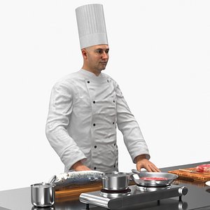 3D Chef Models - Browse & Download Formats - TurboSquid