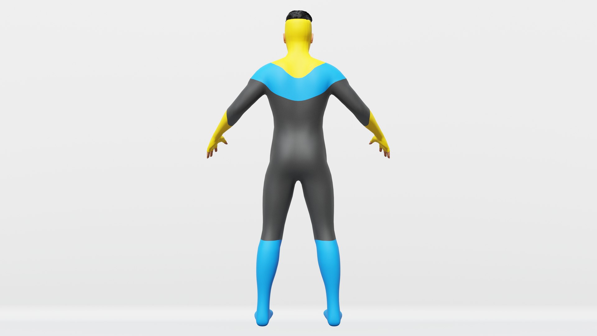 3D Invincible 3D Model FACE AND BODY RIGGED Model - TurboSquid 1907772