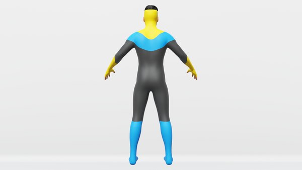 modelo 3d Invincible 3D Model FACE AND BODY RIGGED - TurboSquid 1907772