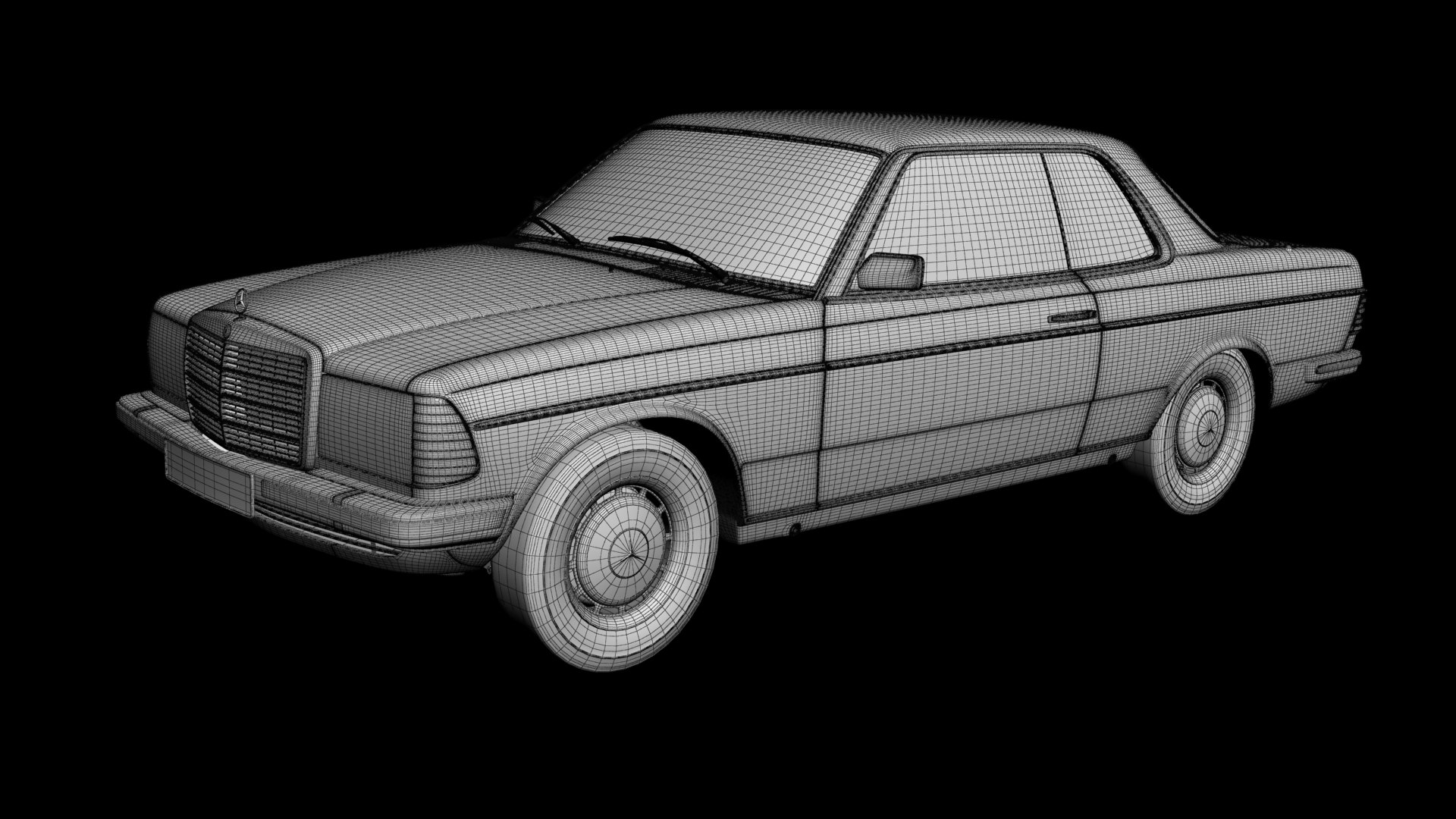 3D Mercedes-Benz C123 Coupe - TurboSquid 2073139