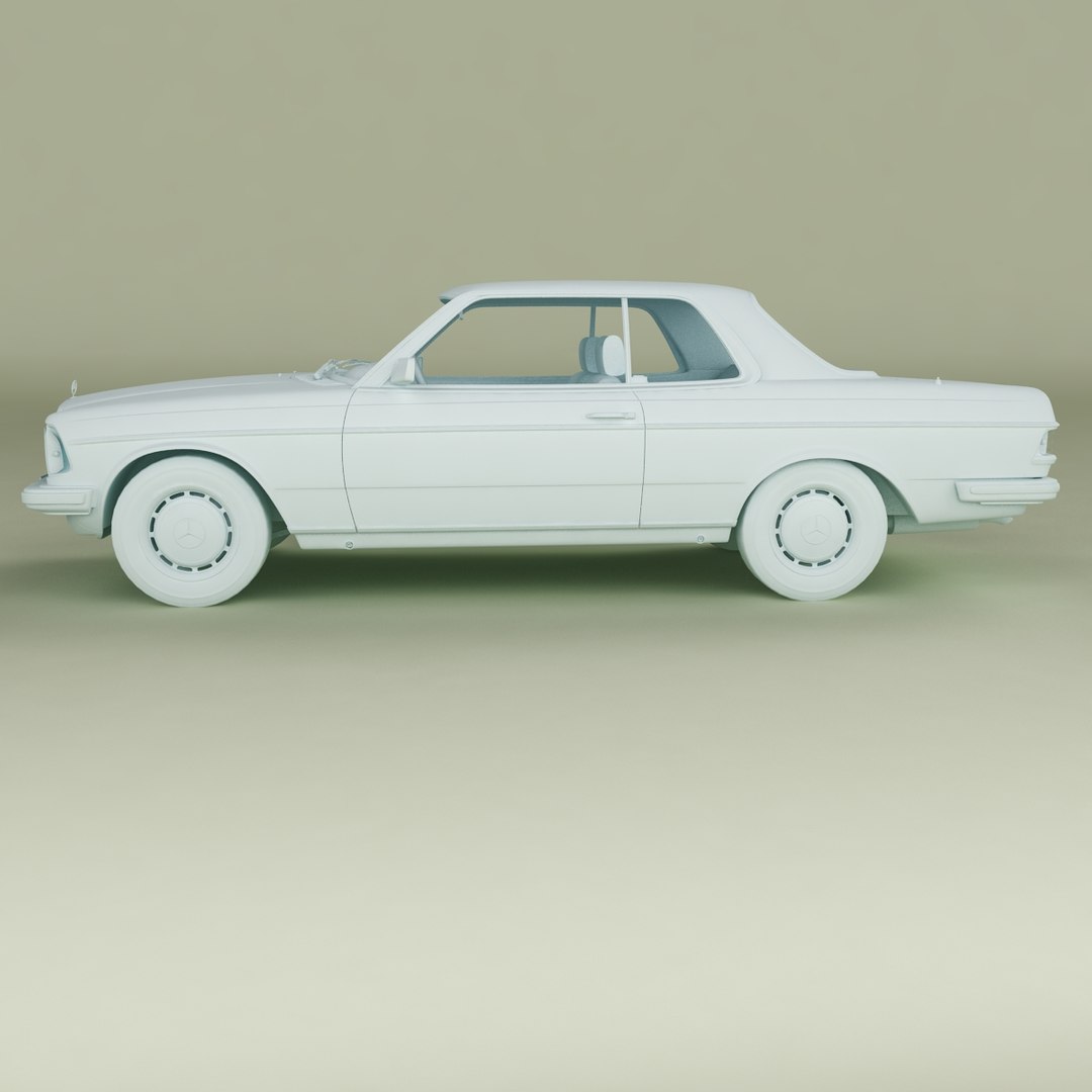 3D Mercedes-Benz C123 Coupe - TurboSquid 2073139