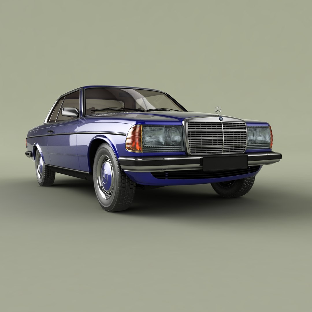 3D Mercedes-Benz C123 Coupe - TurboSquid 2073139