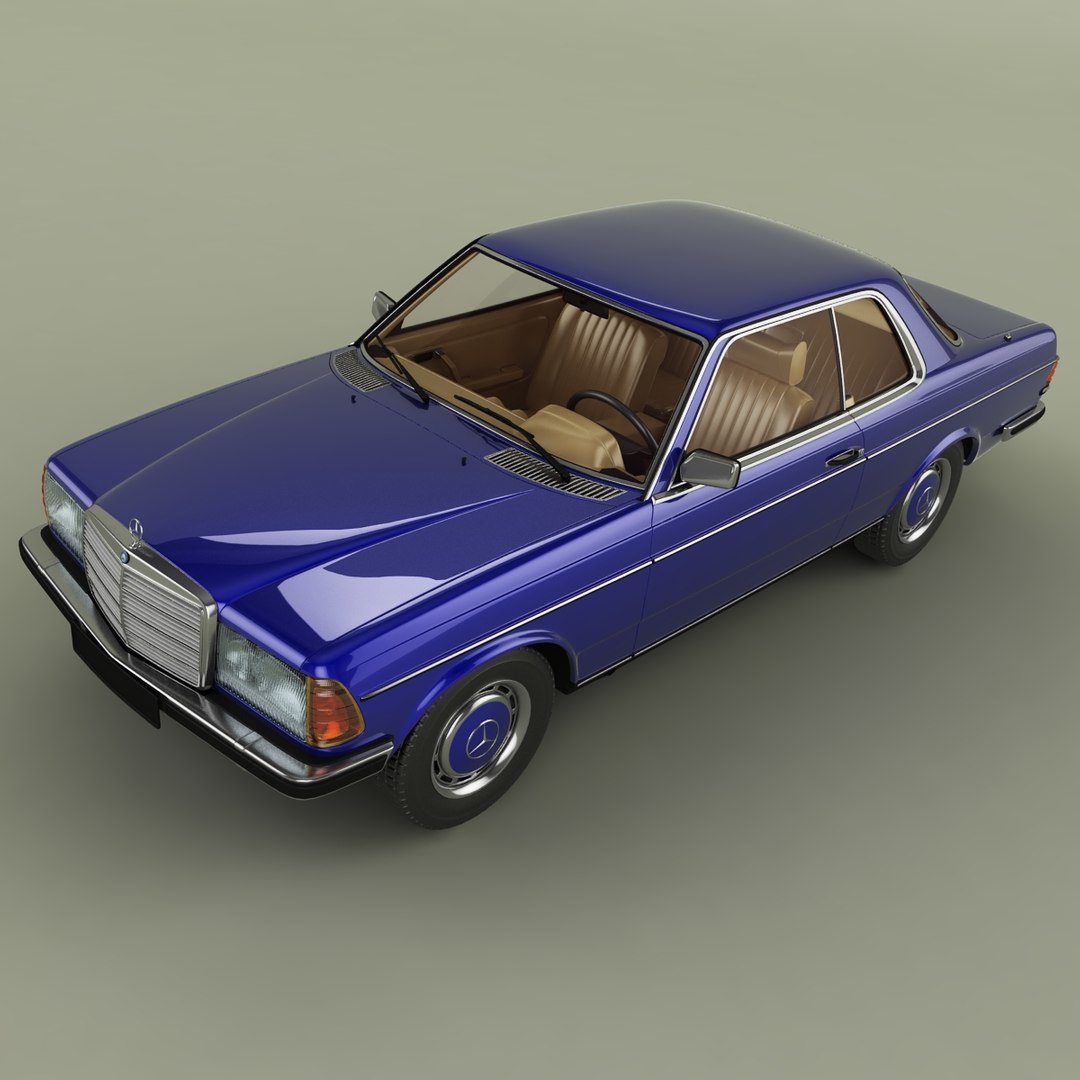 3D Mercedes-Benz C123 Coupe - TurboSquid 2073139
