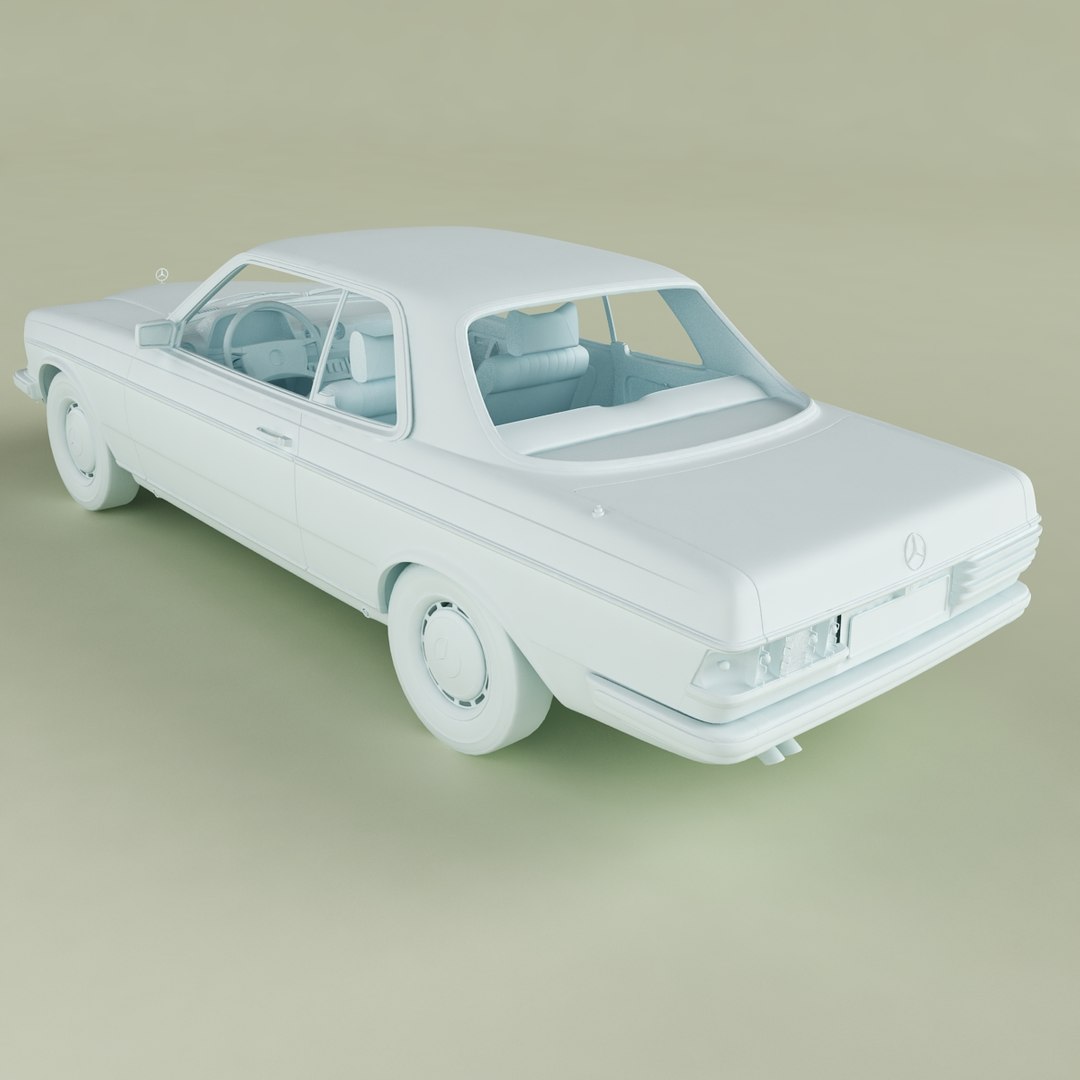 3D Mercedes-Benz C123 Coupe - TurboSquid 2073139