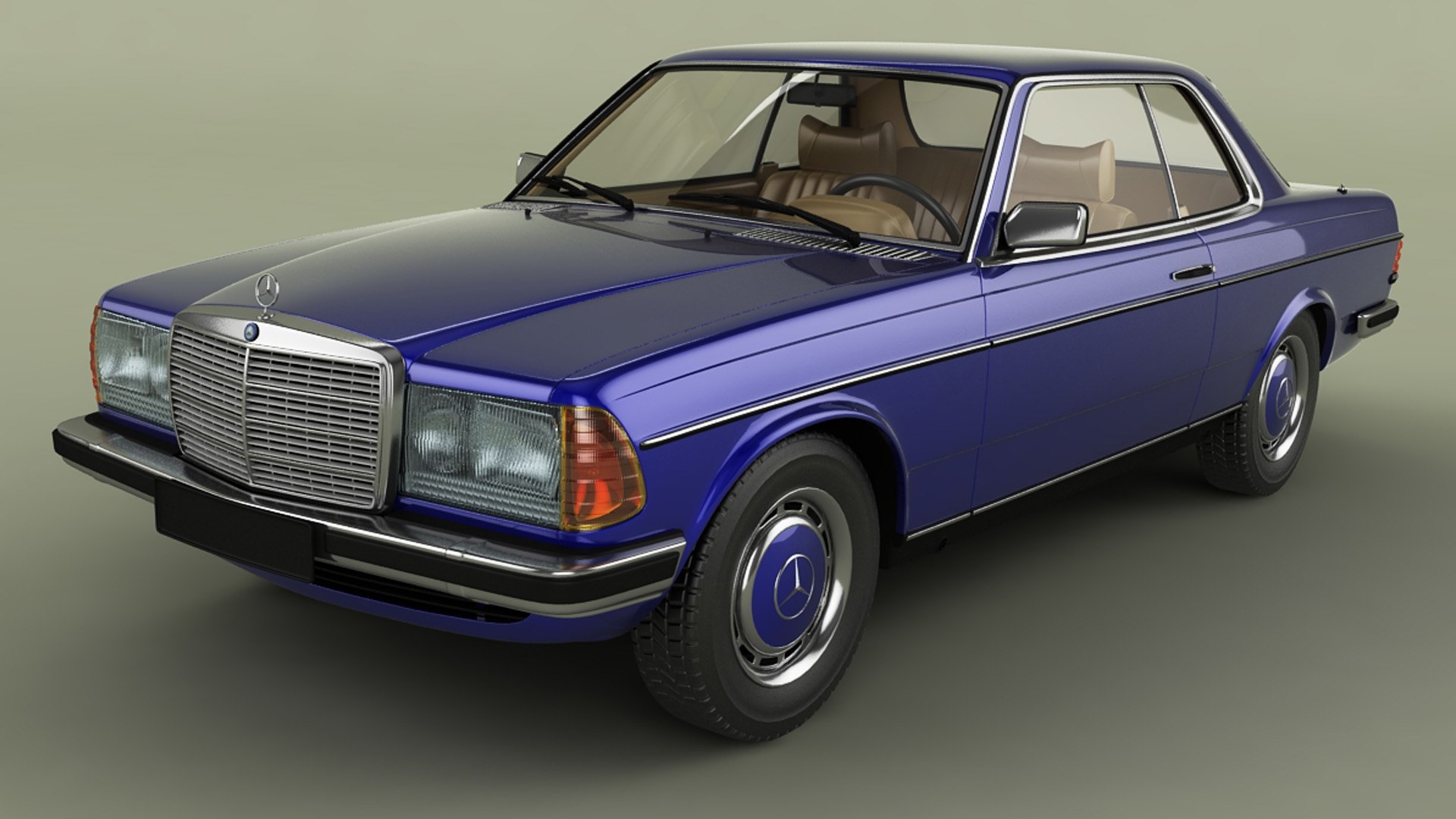3D Mercedes-Benz C123 Coupe - TurboSquid 2073139