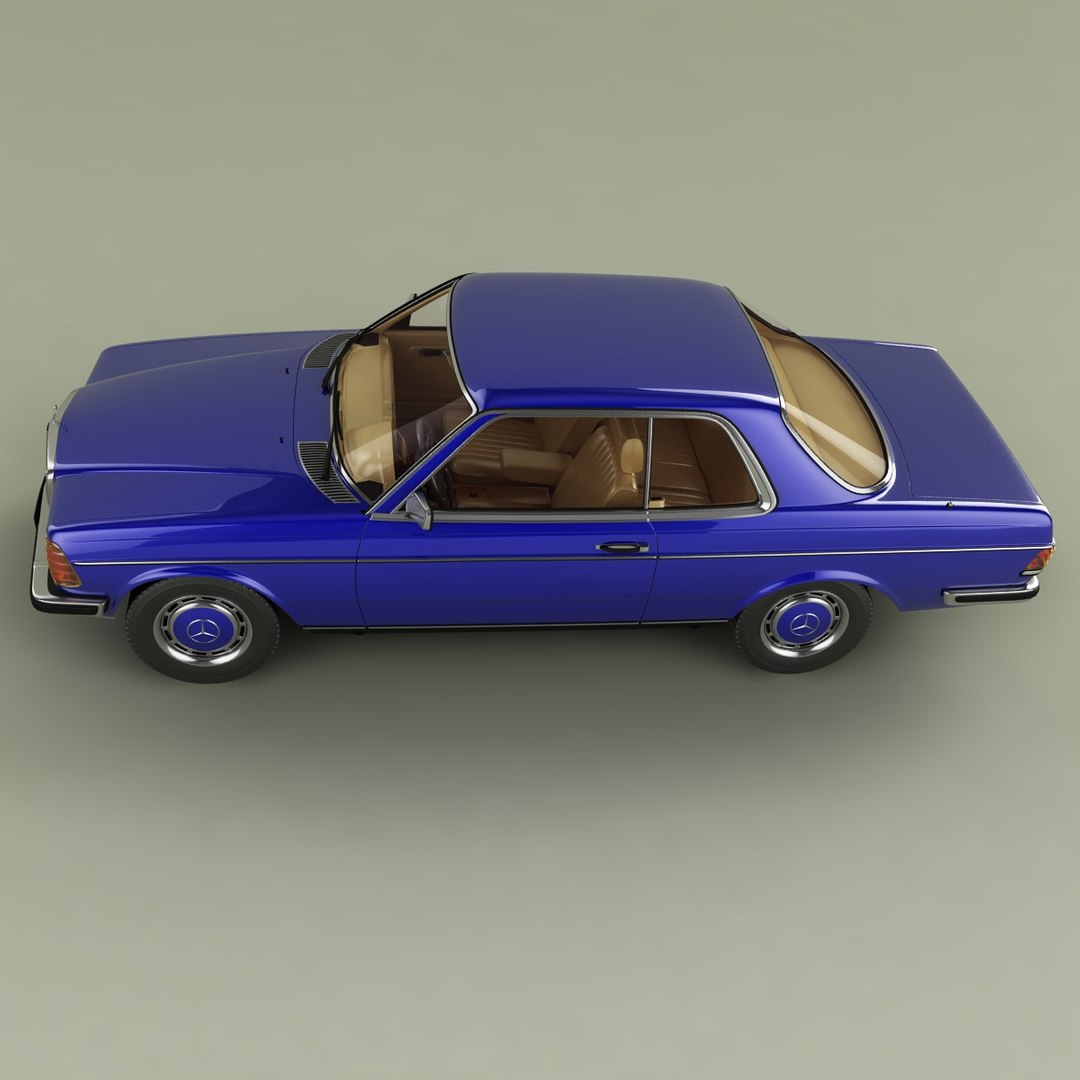 3D Mercedes-Benz C123 Coupe - TurboSquid 2073139