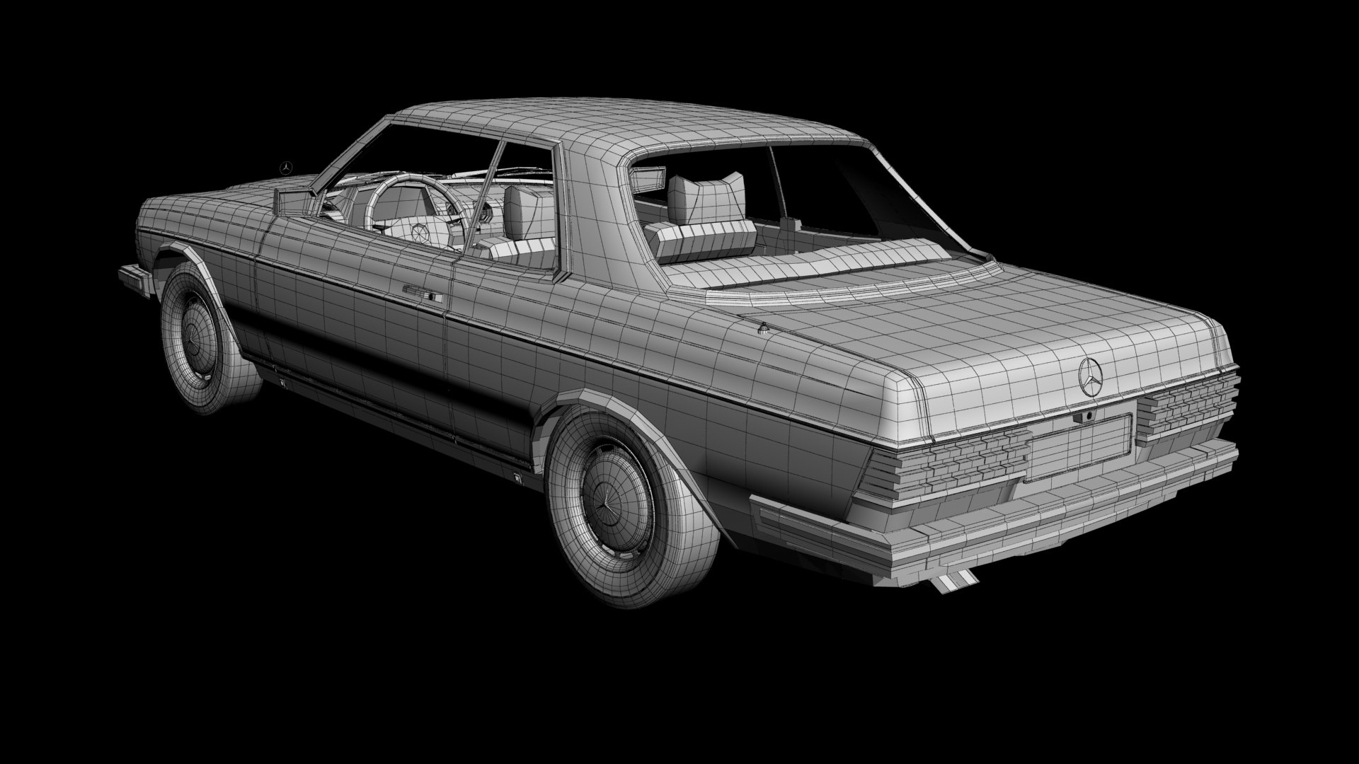 3D Mercedes-Benz C123 Coupe - TurboSquid 2073139