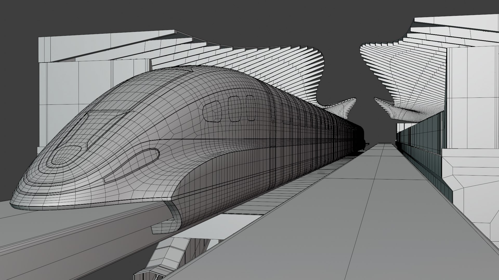 Maglev stations collection IV 2024 3D model - TurboSquid 2174124