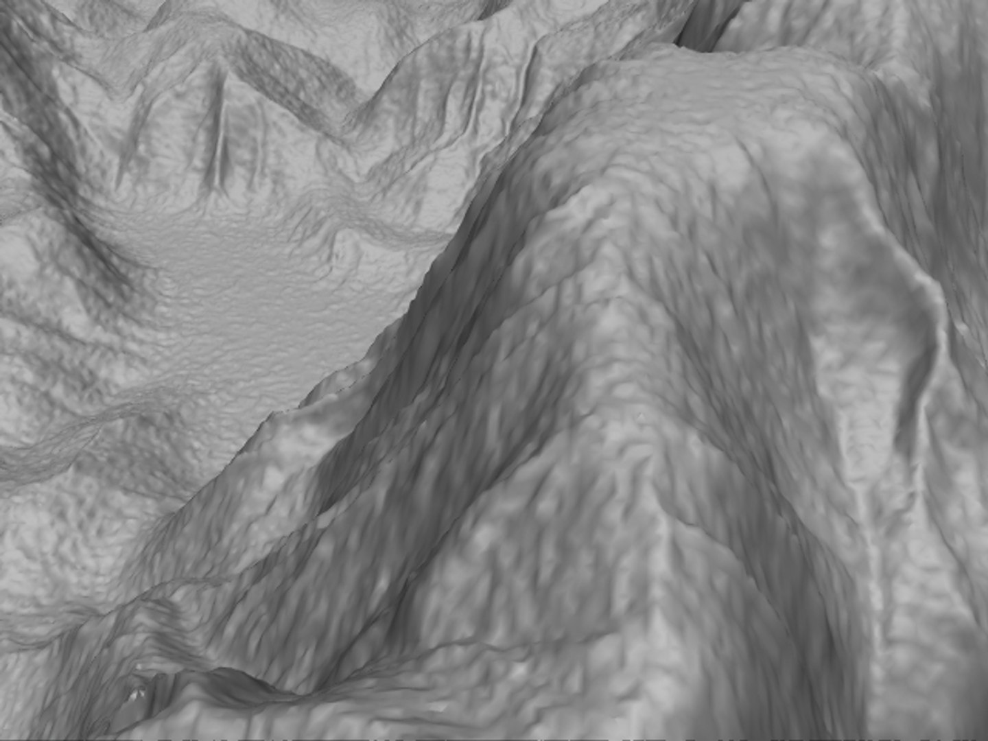 3d model valley