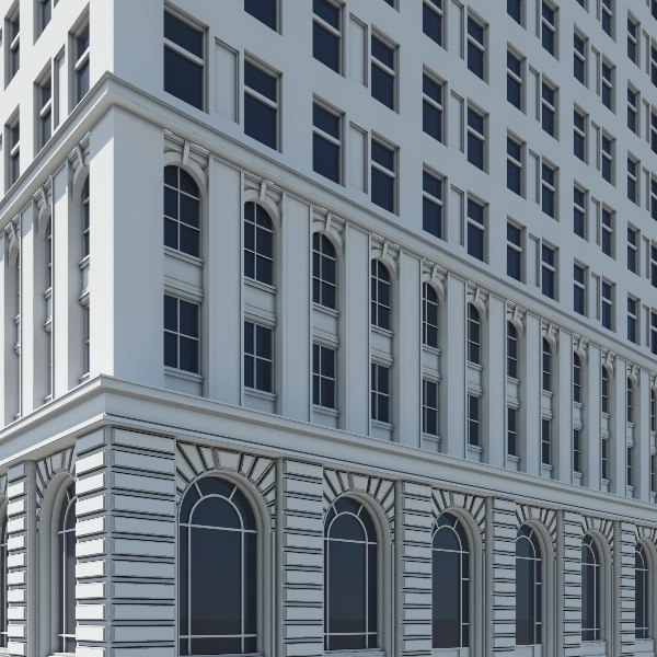 3ds max city building