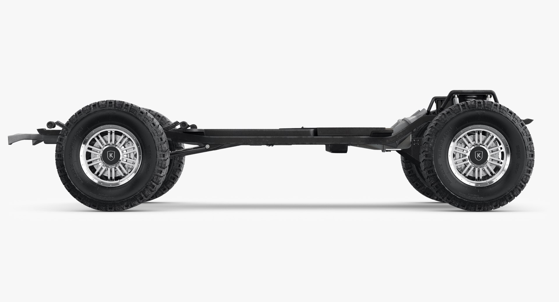 3D suv chassis frame 2 model - TurboSquid 1149724