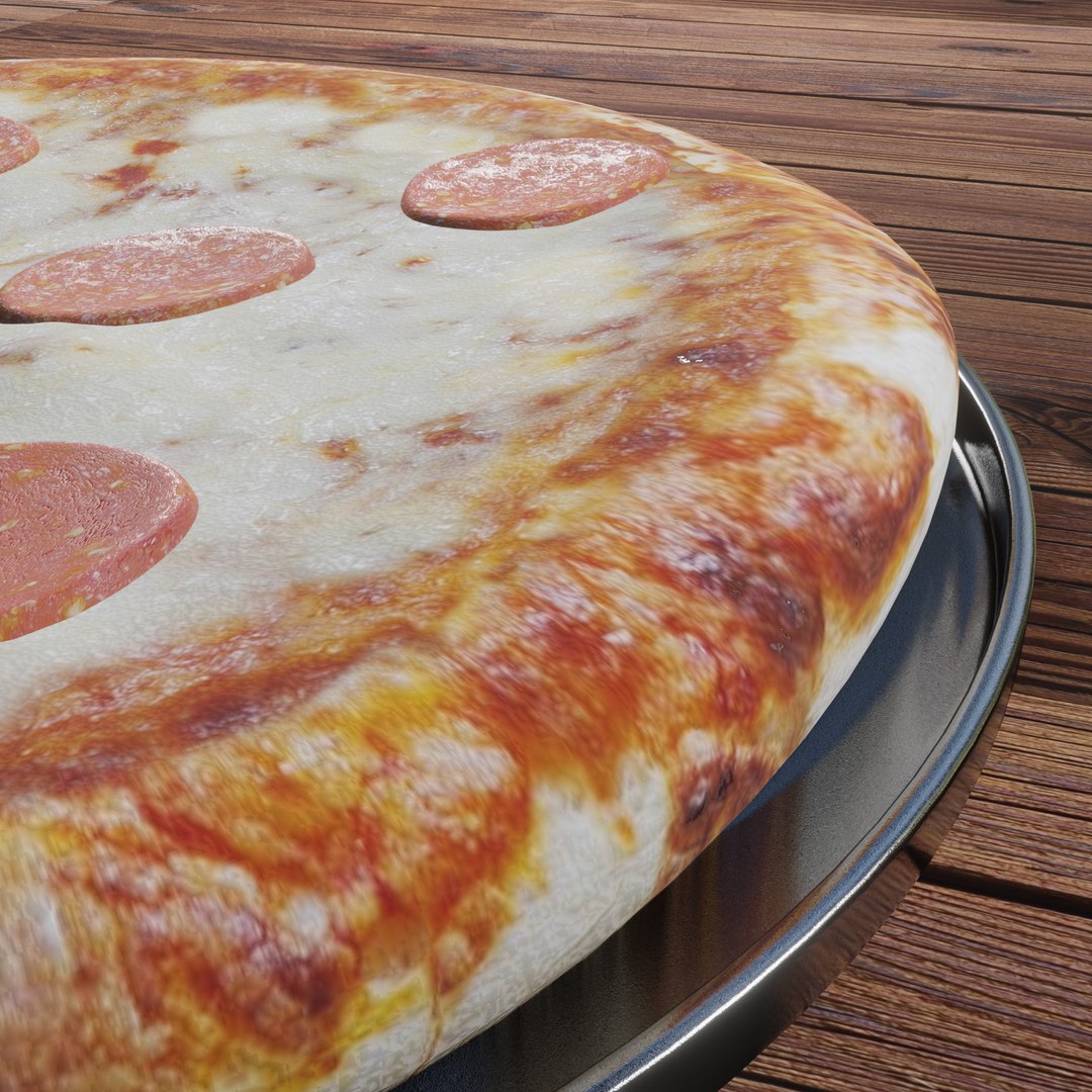 3D Model Crust Pizza - TurboSquid 1810920