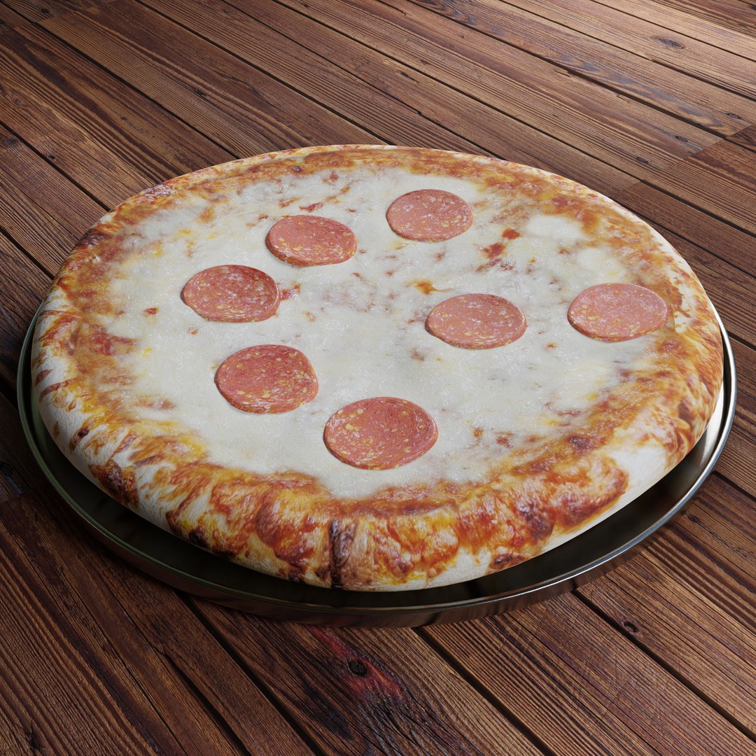 3D Model Crust Pizza - TurboSquid 1810920