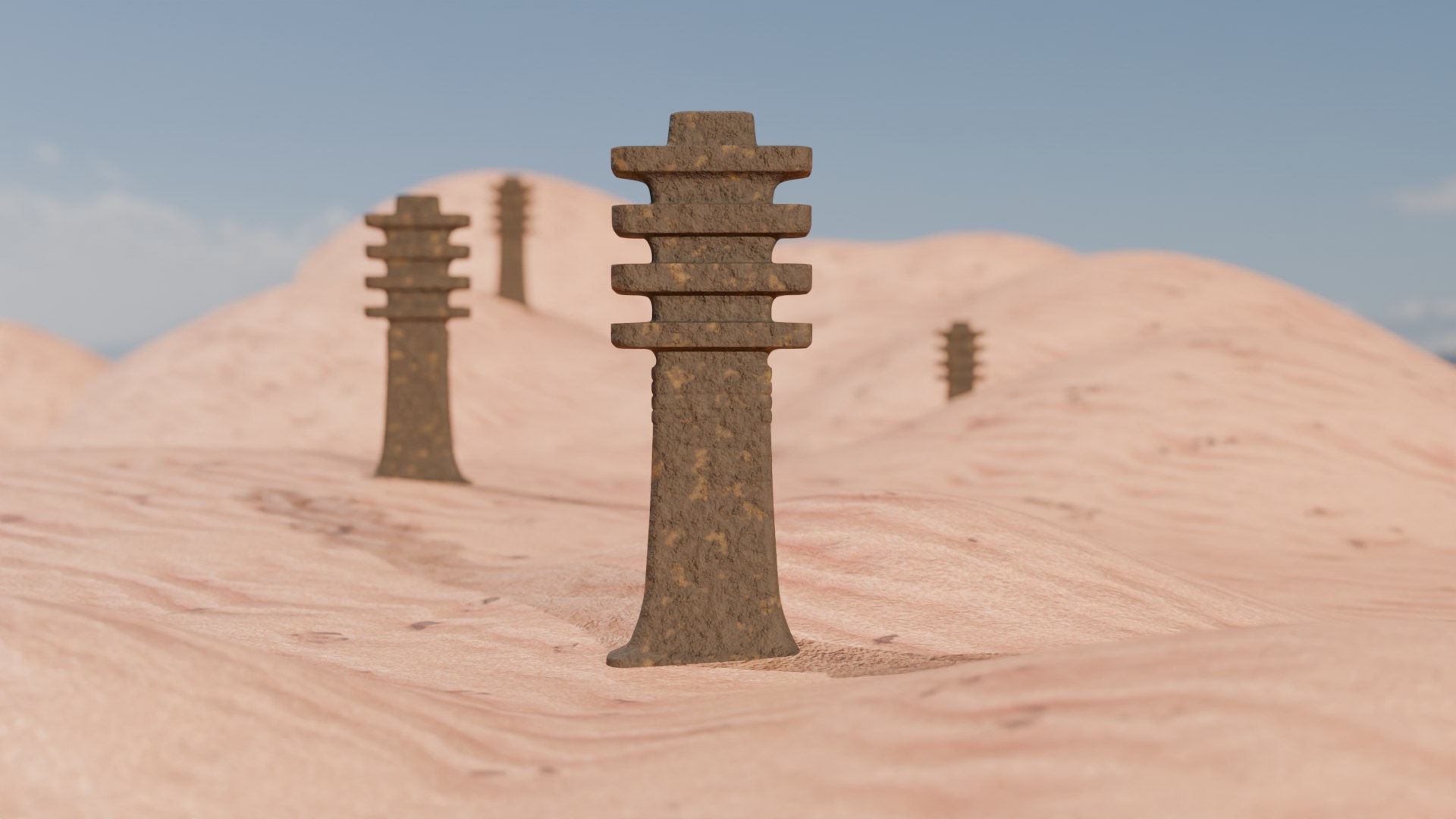 Egyptian DJED By Andr3wArt 3D Model - TurboSquid 2172484