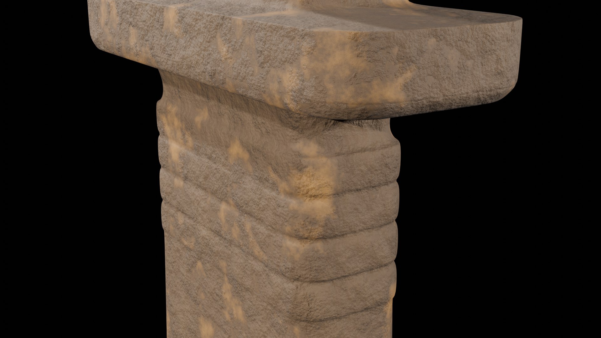 Egyptian DJED By Andr3wArt 3D Model - TurboSquid 2172484