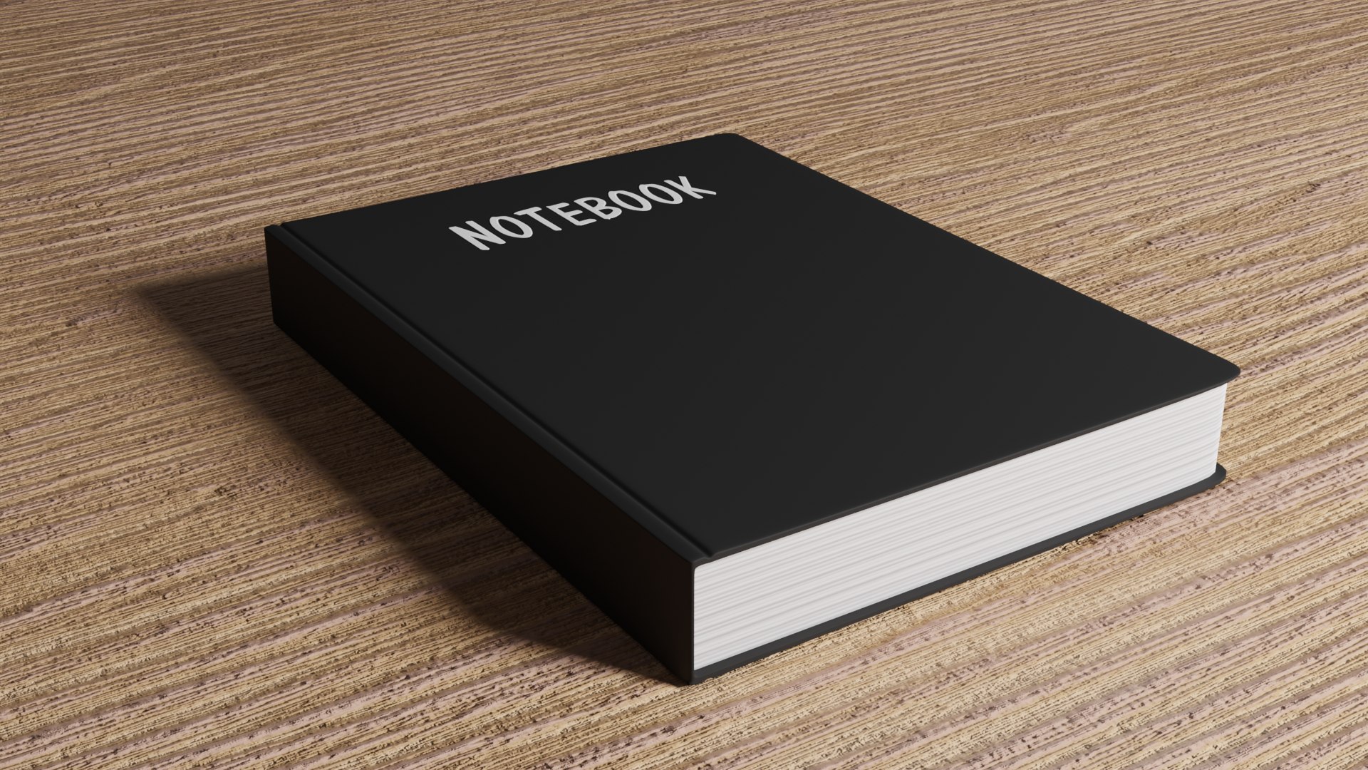 Simple Notebook 3D Model - TurboSquid 1737611