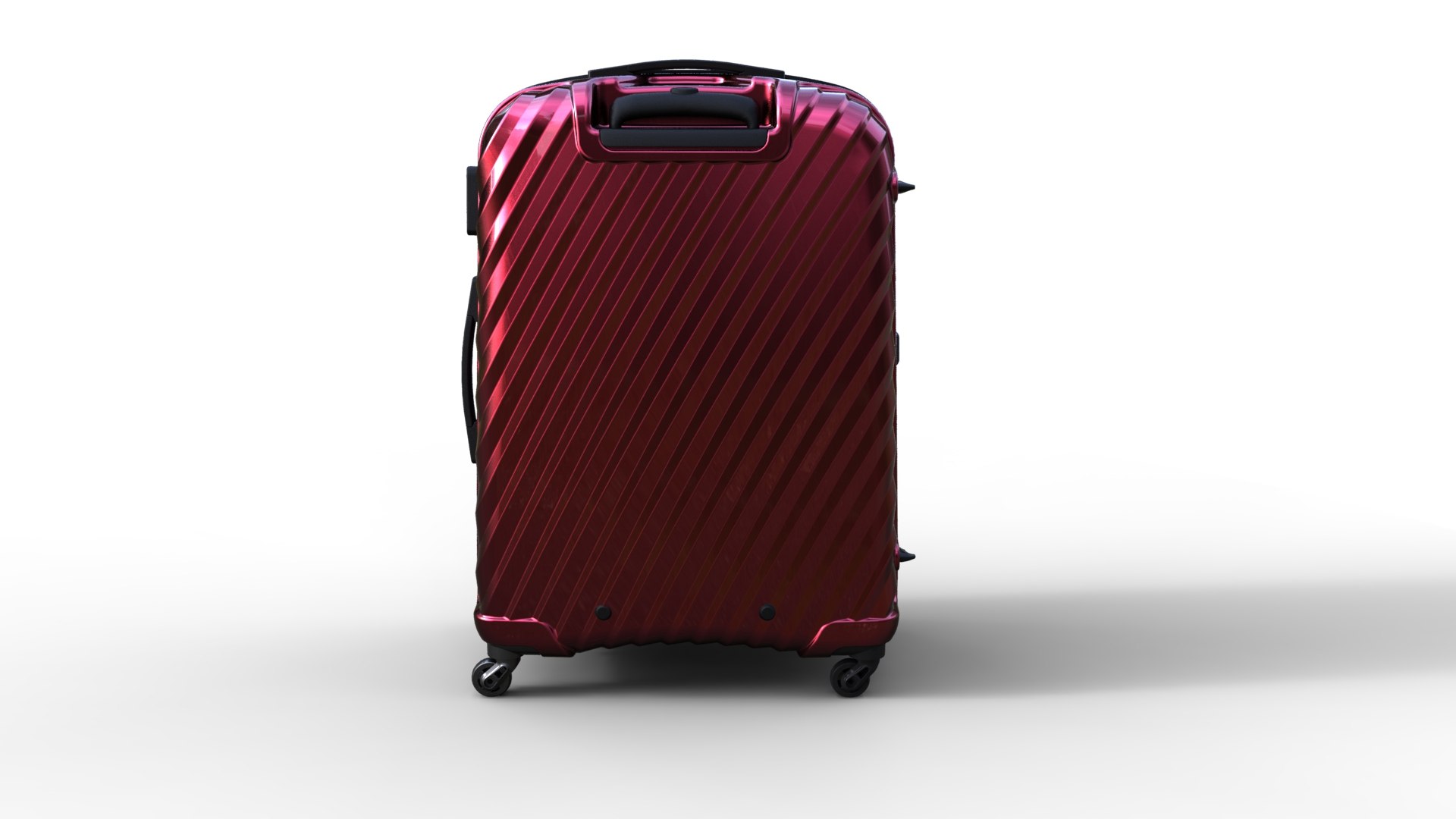 Trolley suitcase bag 03 3D model - TurboSquid 1186771