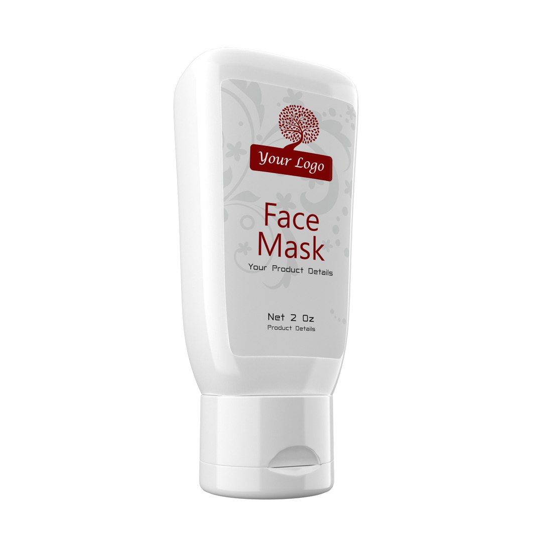 3D face mask tube model - TurboSquid 1381093