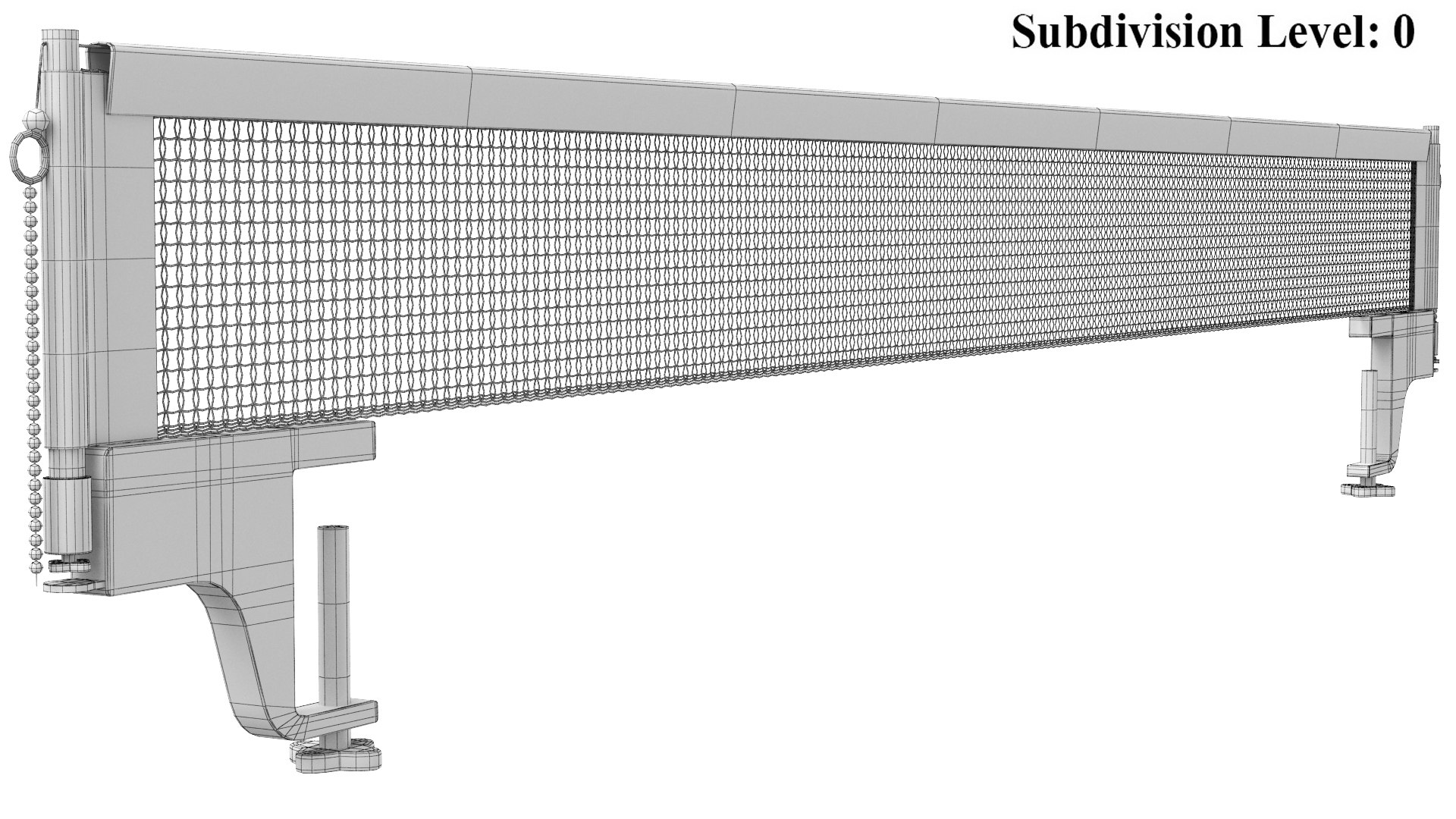 3D Real Table Net - TurboSquid 1606859