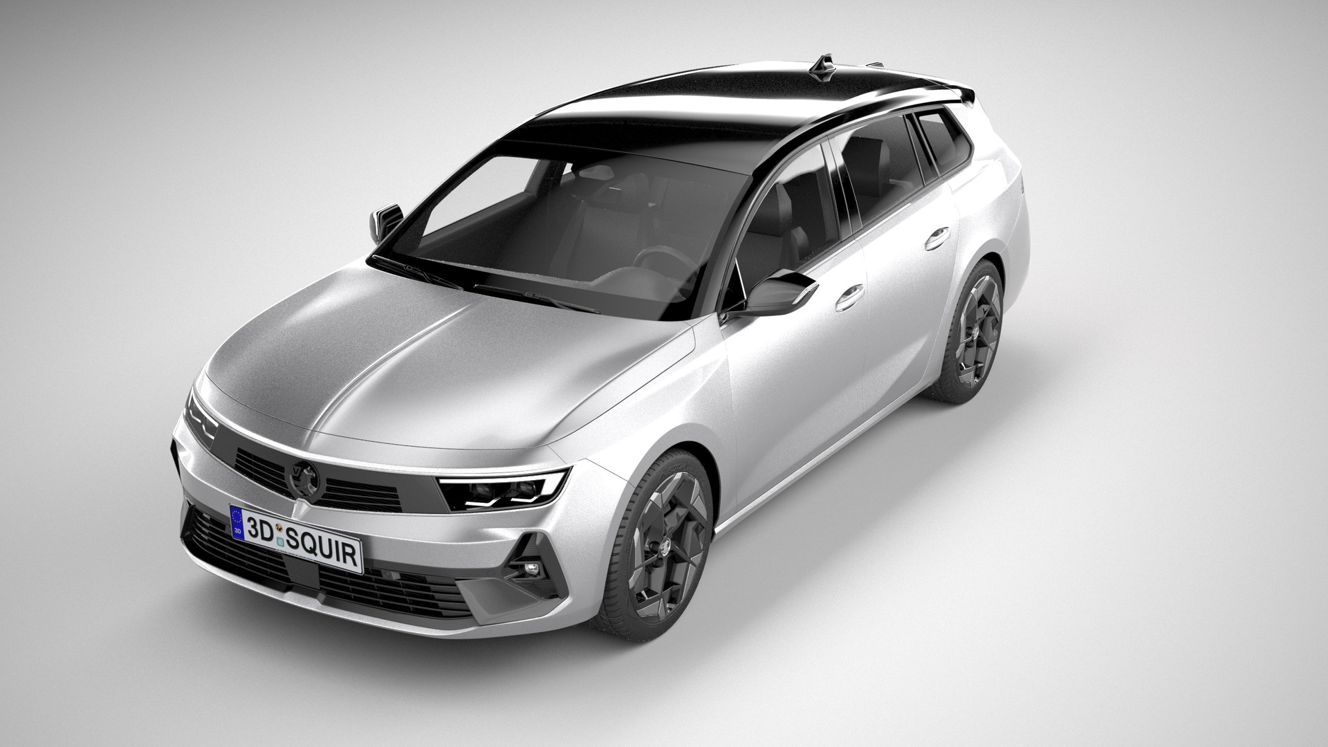 Vauxhall Astra Sports Tourer GSE 2022 3D Model - TurboSquid 2026420