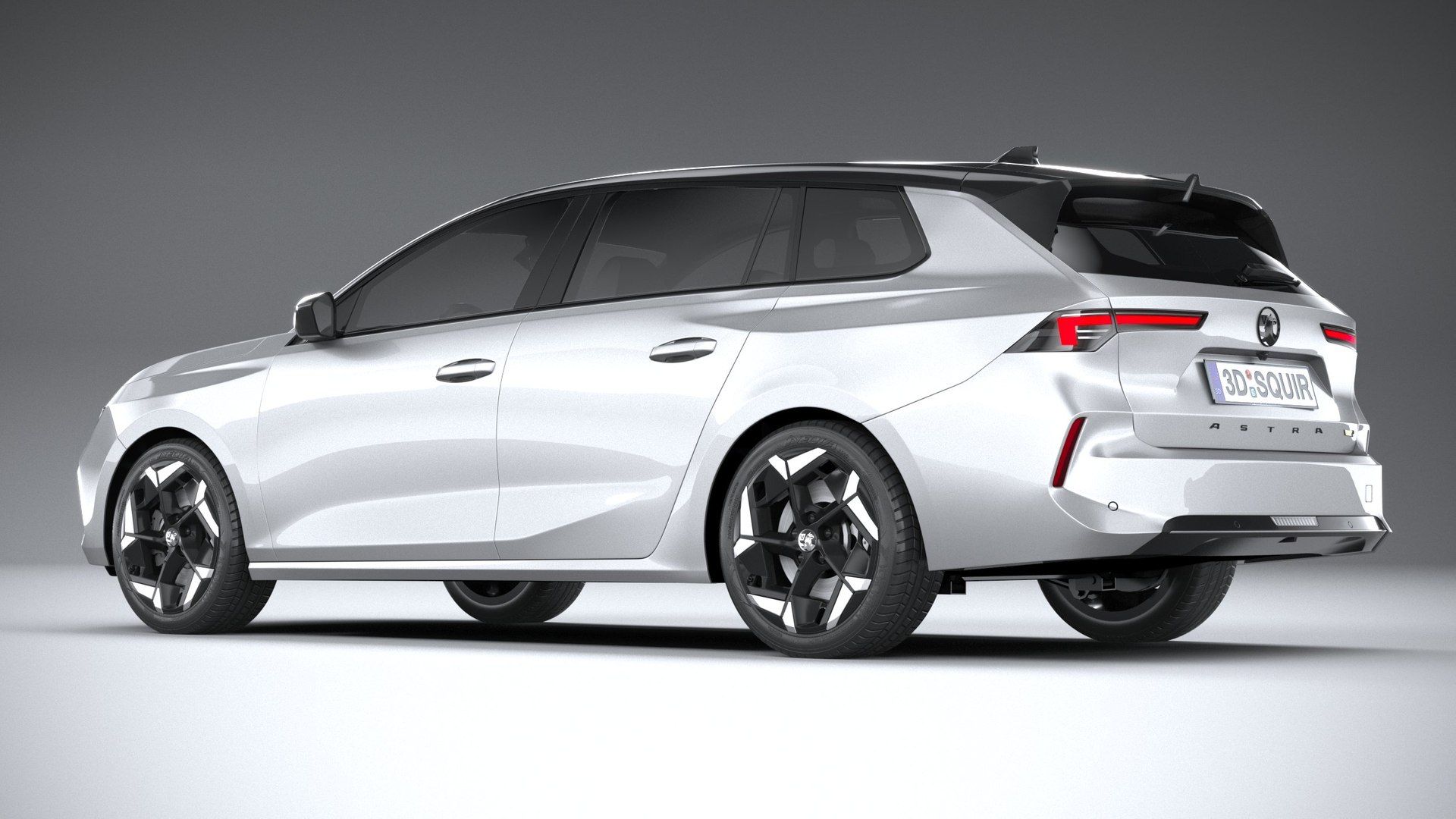 Vauxhall Astra Sports Tourer GSE 2022 3D Model - TurboSquid 2026420