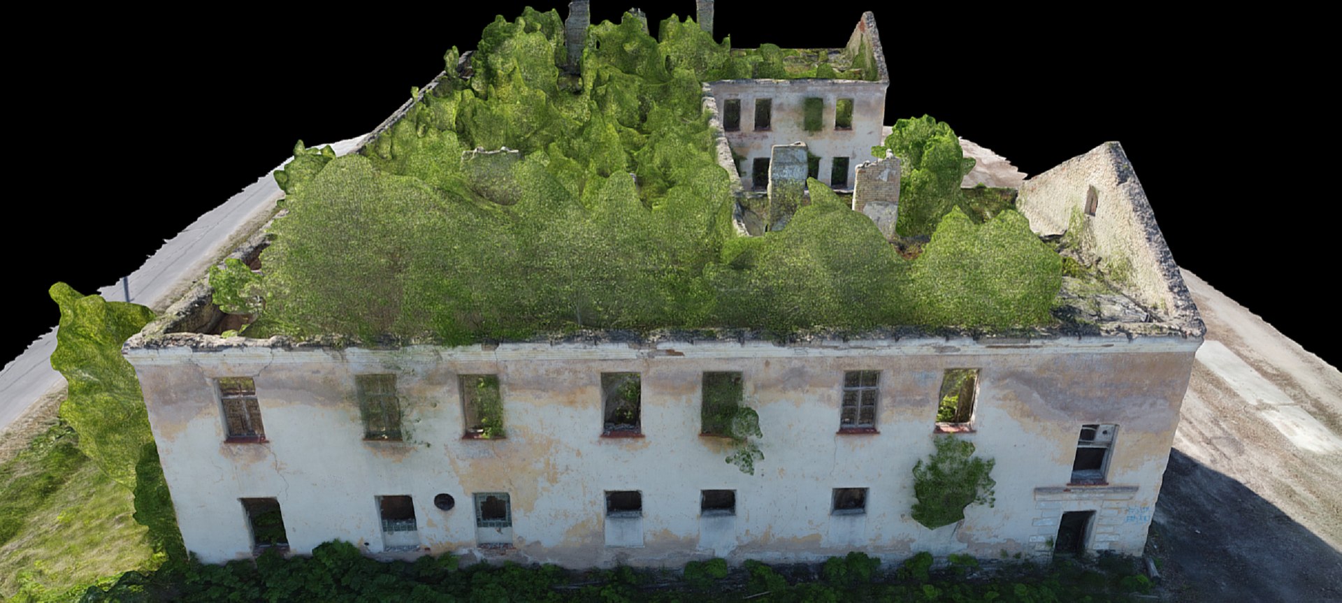 3D Model Abandoned Overgrowth - TurboSquid 1853765
