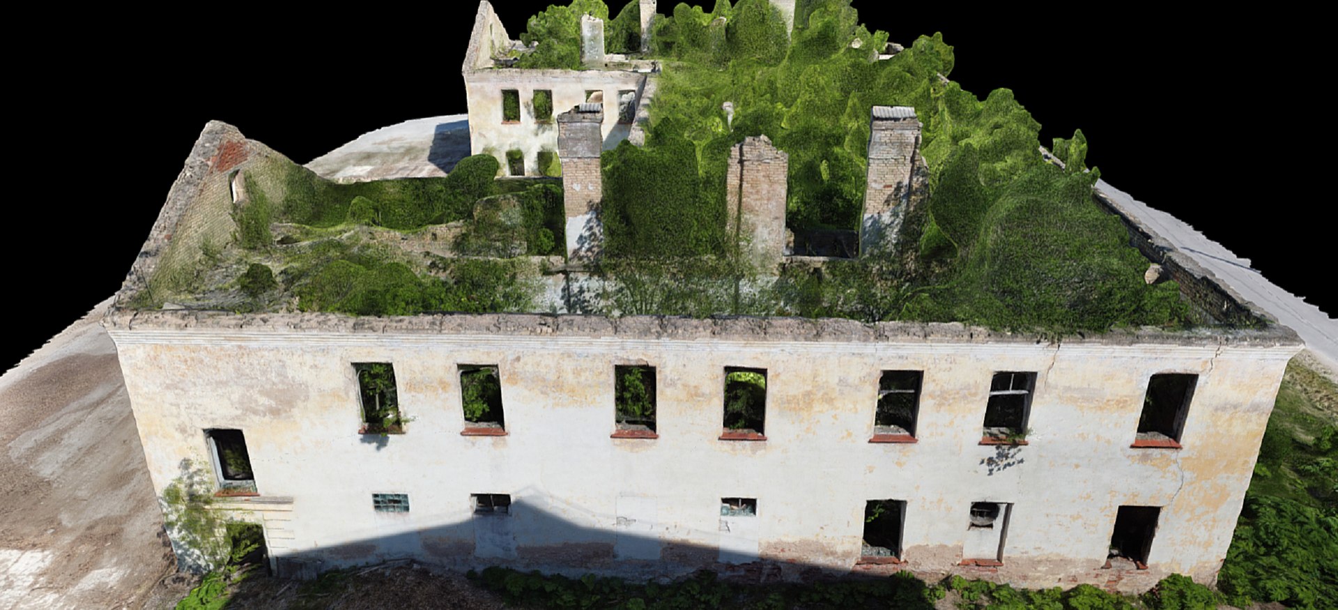 3D Model Abandoned Overgrowth - TurboSquid 1853765