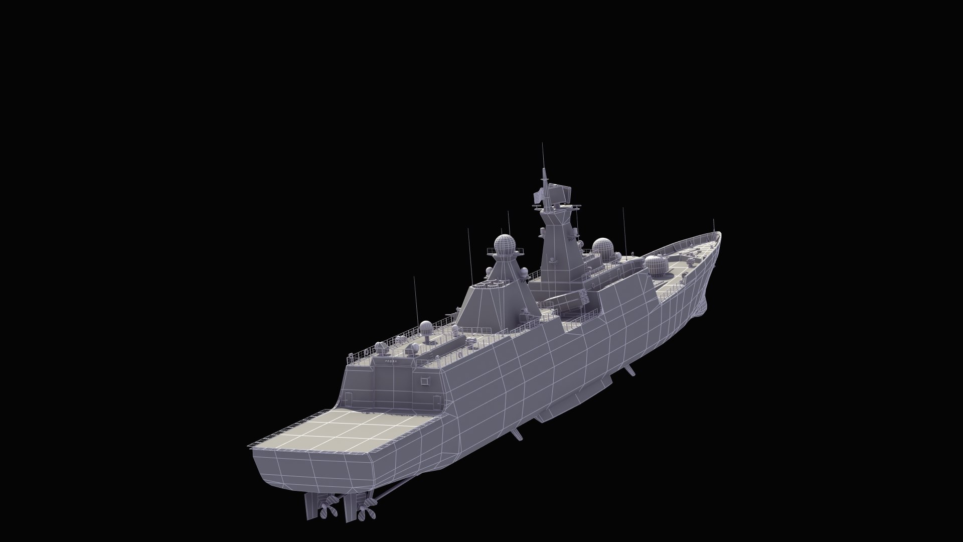 Type054ap frigate model - TurboSquid 1648203