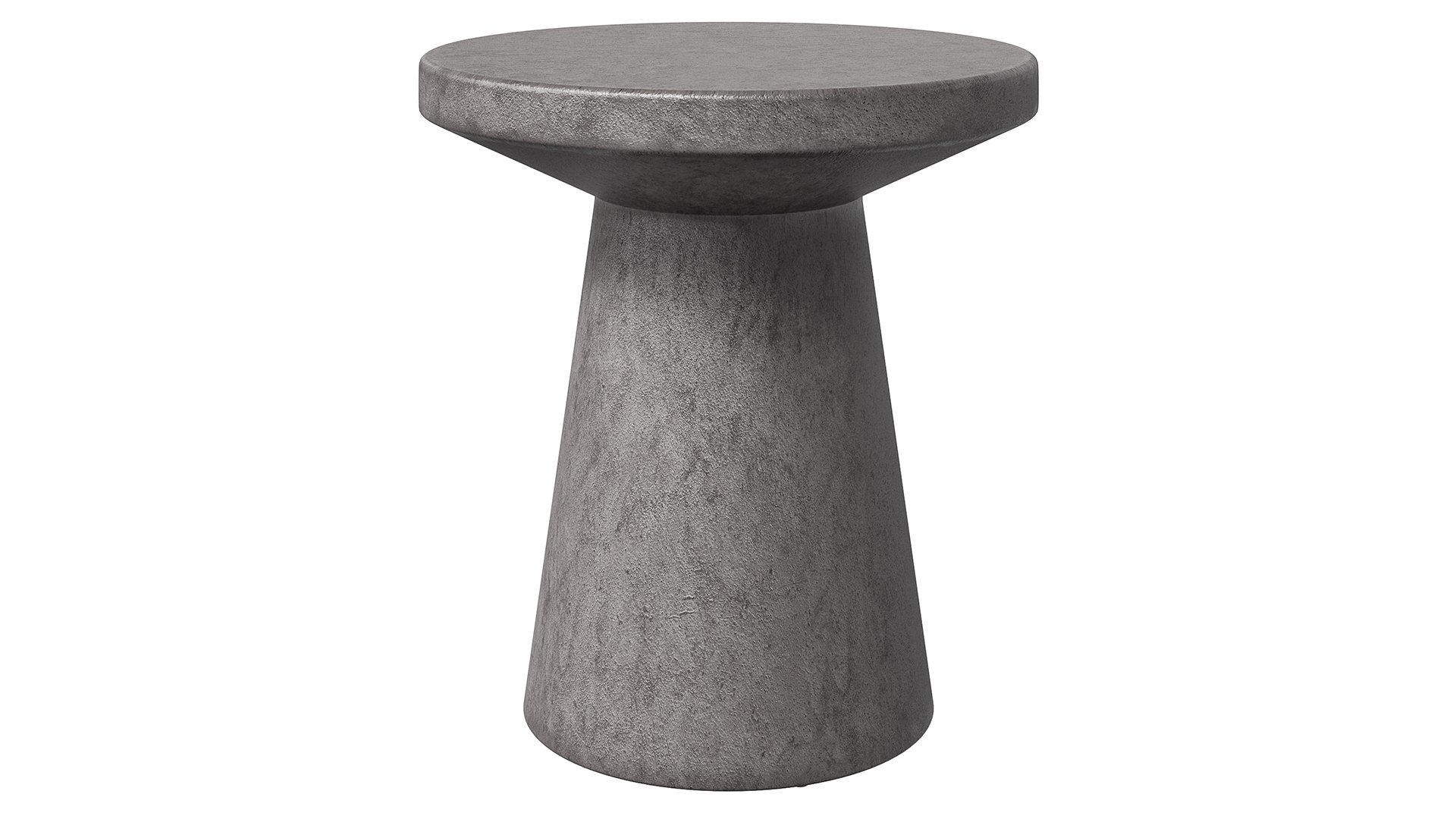 3D Model Restoration Hardware Concrete Side Tables Terzo - TurboSquid 2206080