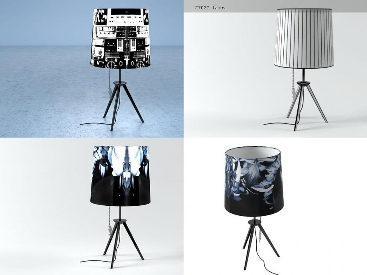 3D Graf Table Lamp Model - TurboSquid 1181336