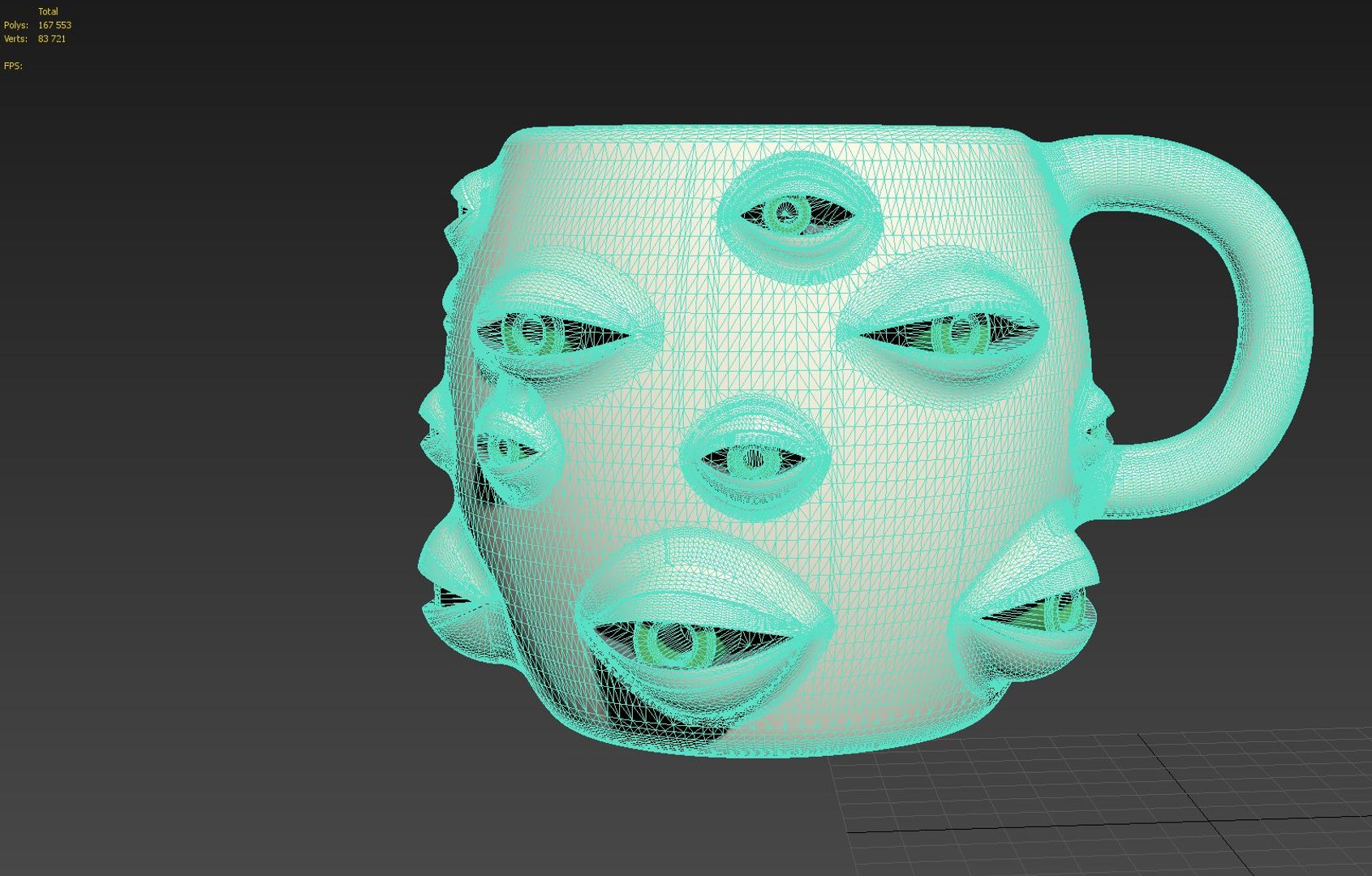 3D Eye Cup Model - TurboSquid 1568780