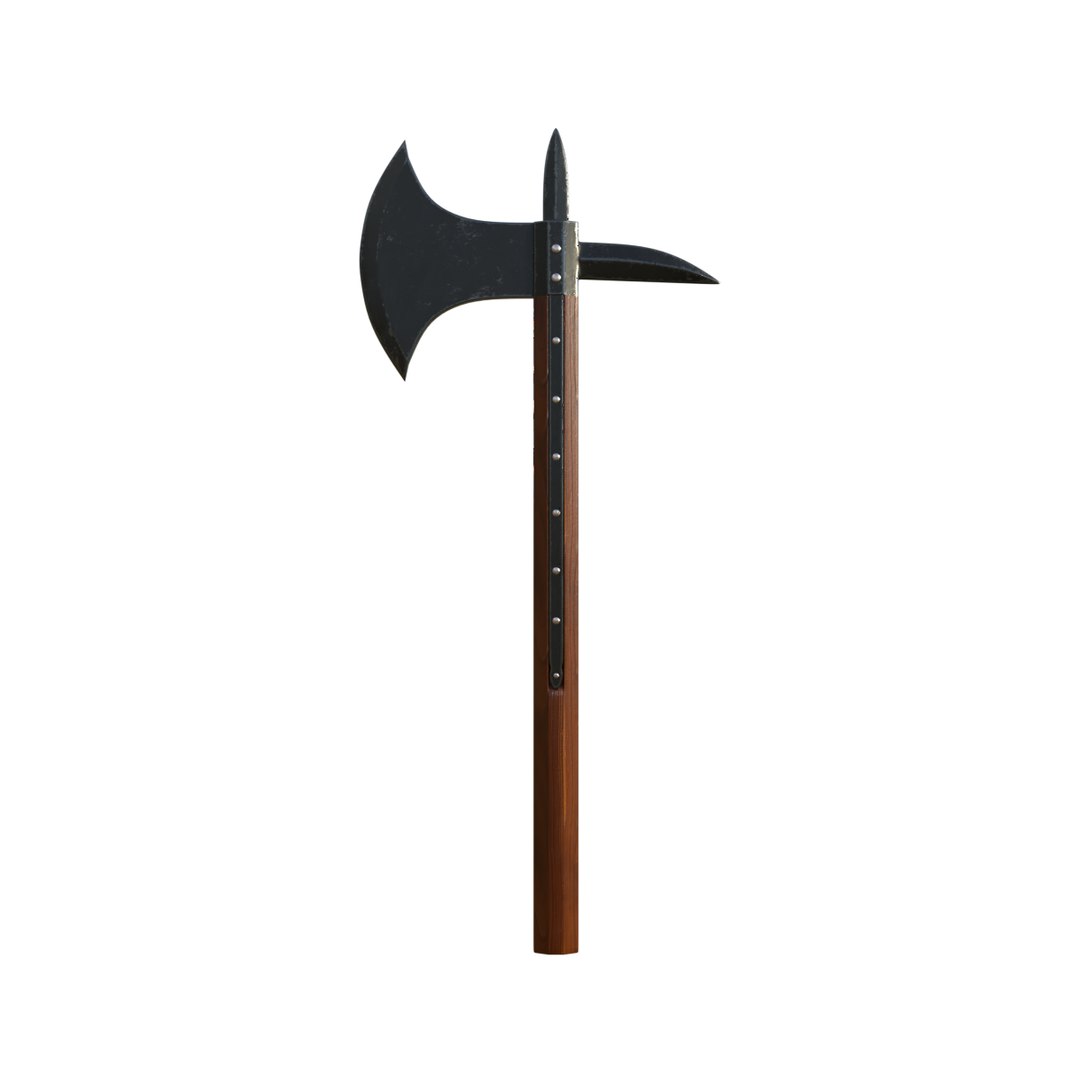 Medieval Knights Axe 3D Model - TurboSquid 1279406