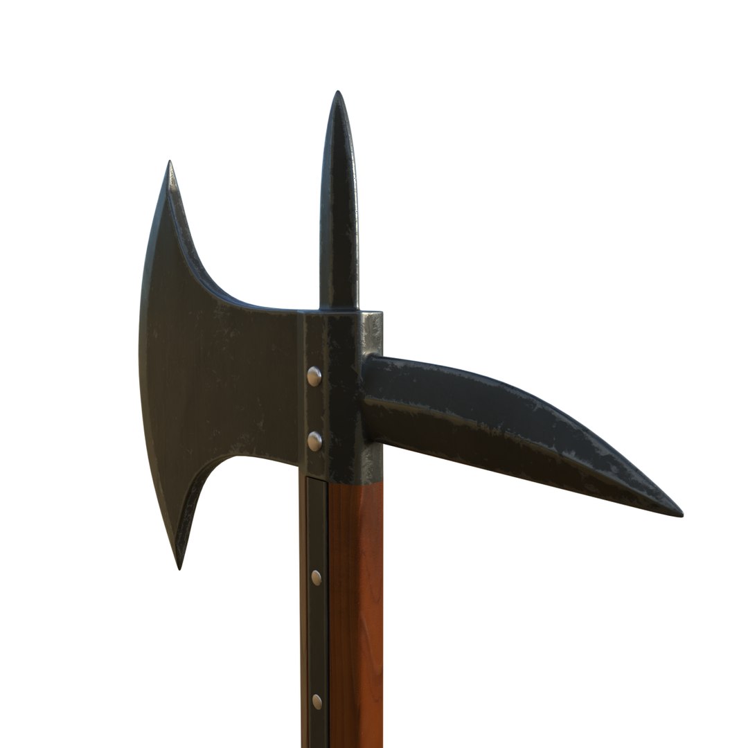 Medieval Knights Axe 3D Model - TurboSquid 1279406