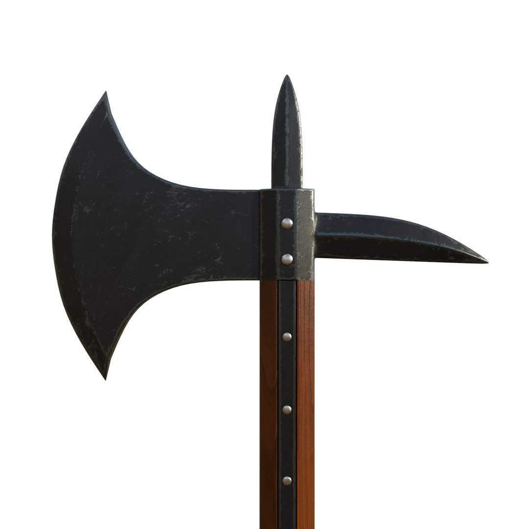 Medieval Knights Axe 3D Model - TurboSquid 1279406