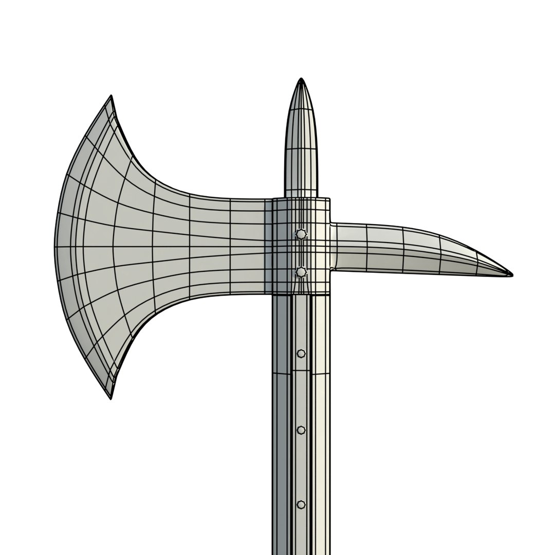 Medieval Knights Axe 3D Model - TurboSquid 1279406