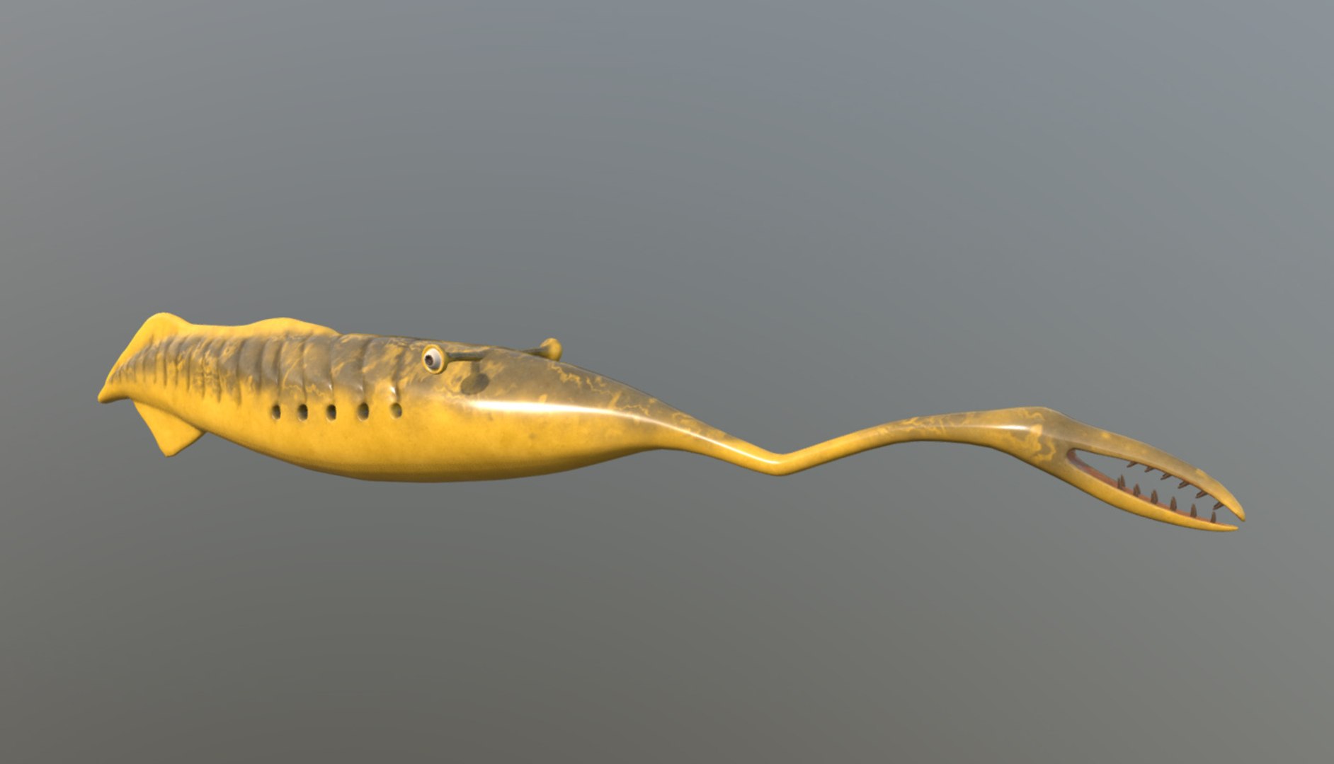 3D Tullimonstrum - TurboSquid 1386394