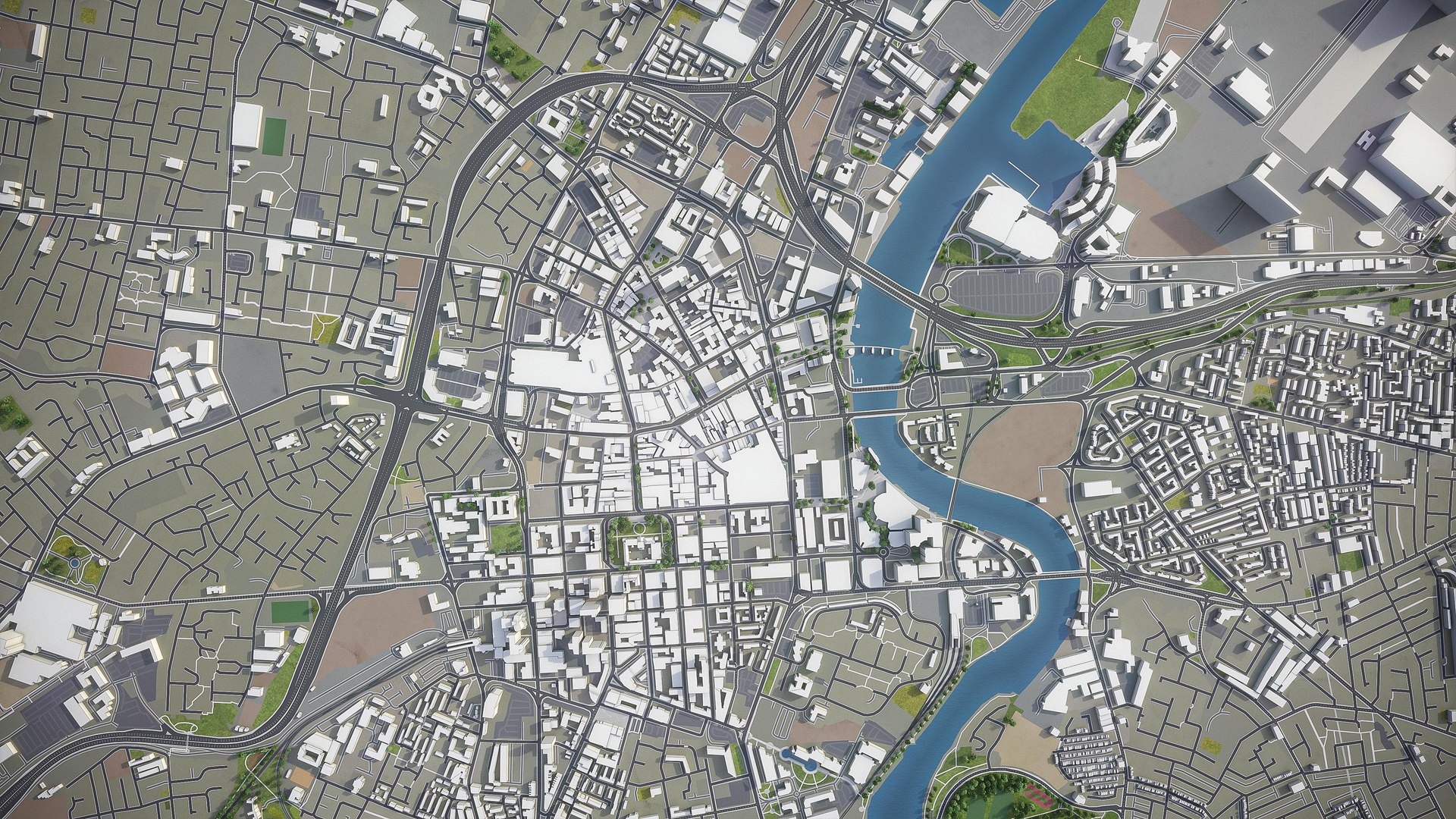 3D Model Belfast Surrounding - - TurboSquid 1497330