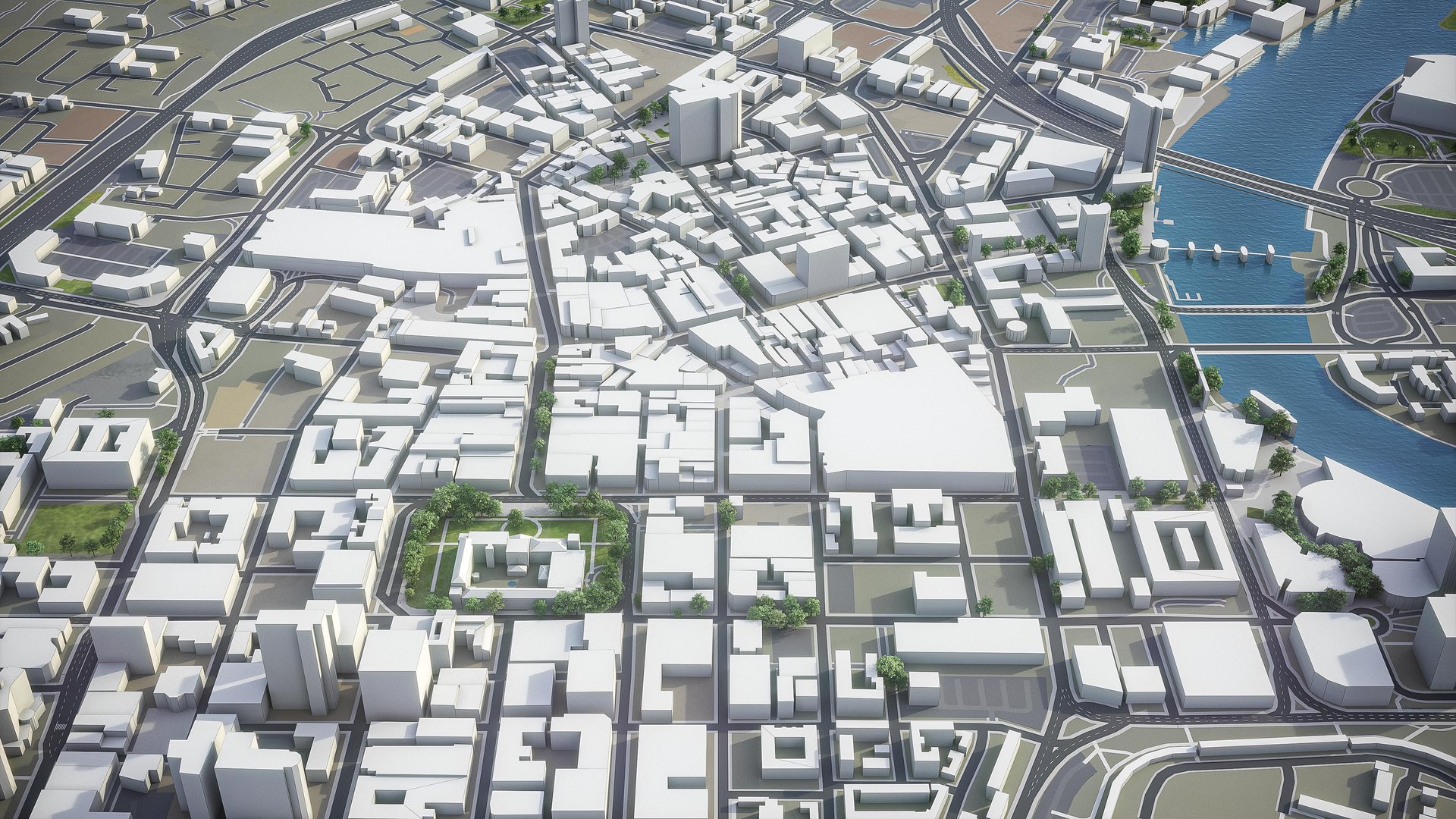 3D Model Belfast Surrounding - - TurboSquid 1497330